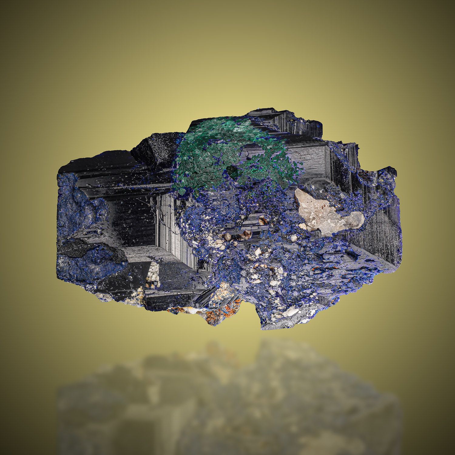 Wendel-Minerals | Item: 1029 - Azurite-Tsumeb Mine | Tsumeb | Otjikoto ...