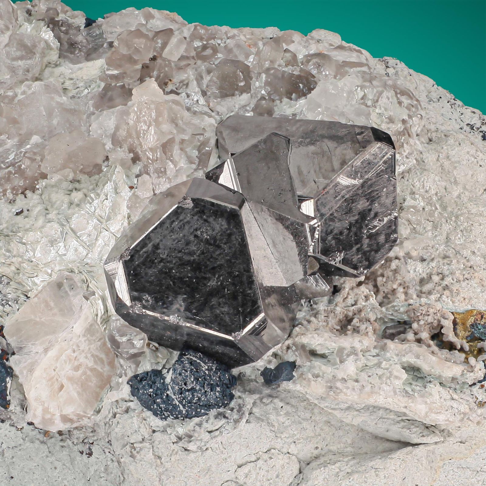 Wendel-Minerals | Item: 1717 - Carrollite-Kamoya South II Mine ...