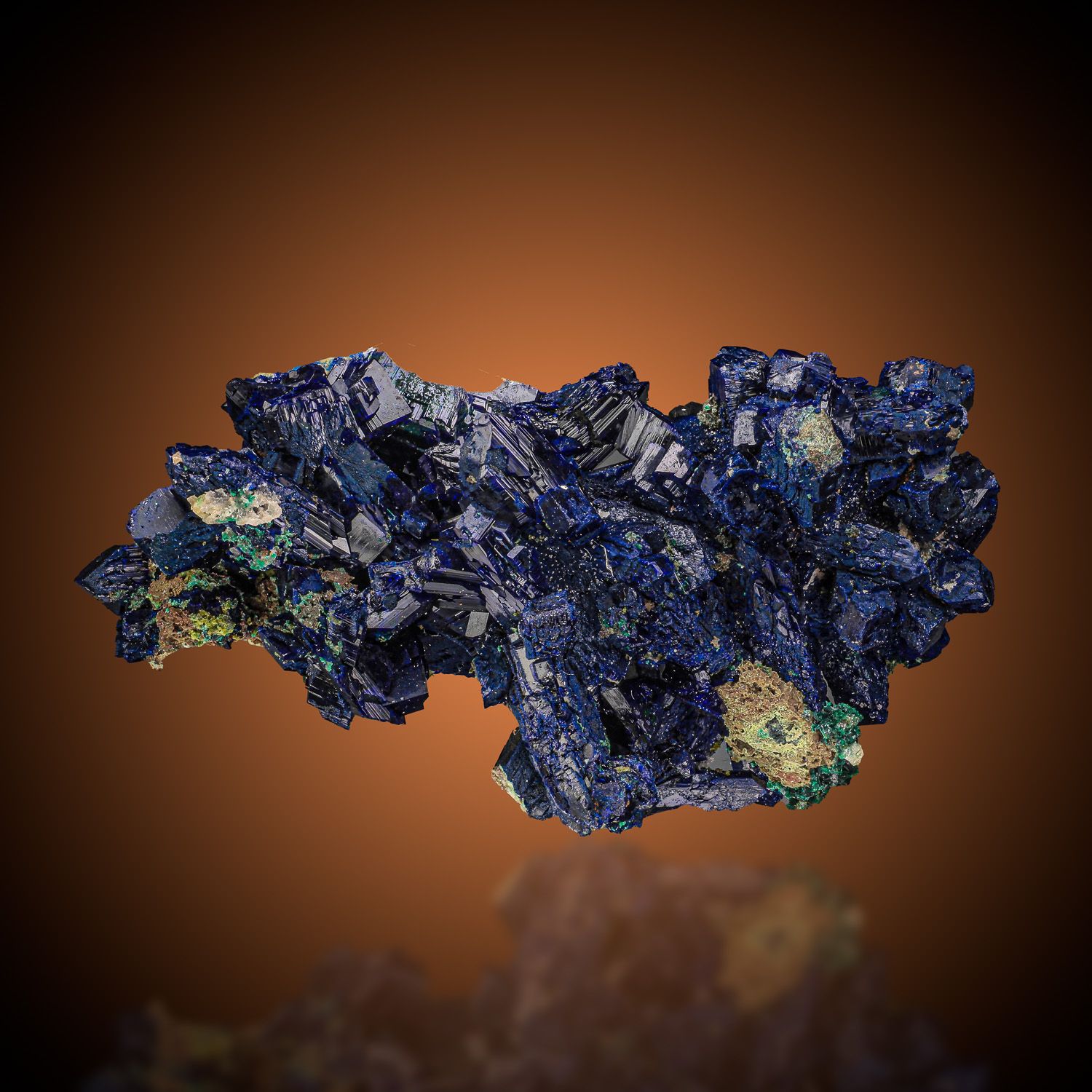 Wendel-Minerals | Item: 1729 - Azurite-Tsumeb Mine | Tsumeb | Otjikoto ...