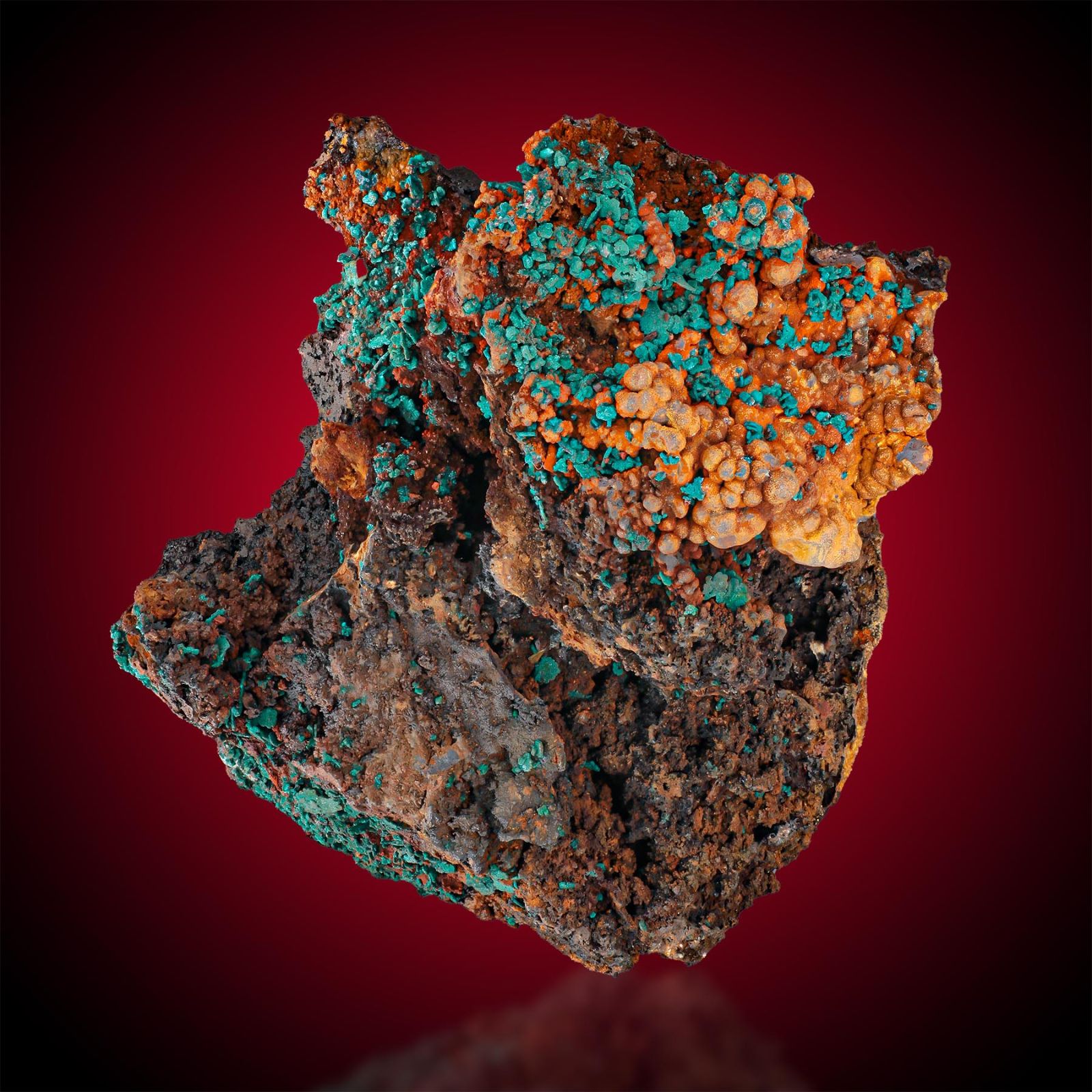 Wendel-Minerals | Item: 1775 - Copper-Wolf Mine | Herdorf | Siegerland ...