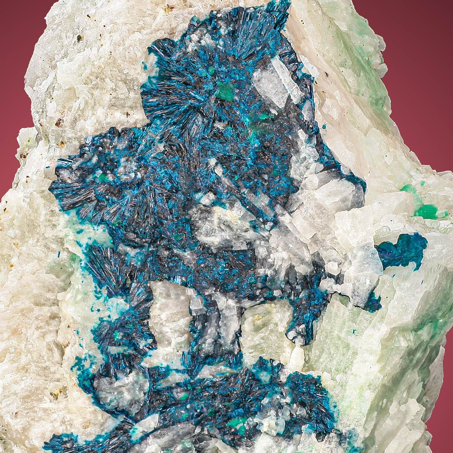 Wendel-Minerals | Item: 1632 - Clinoclase-Clara Mine | Wolfach | Black ...