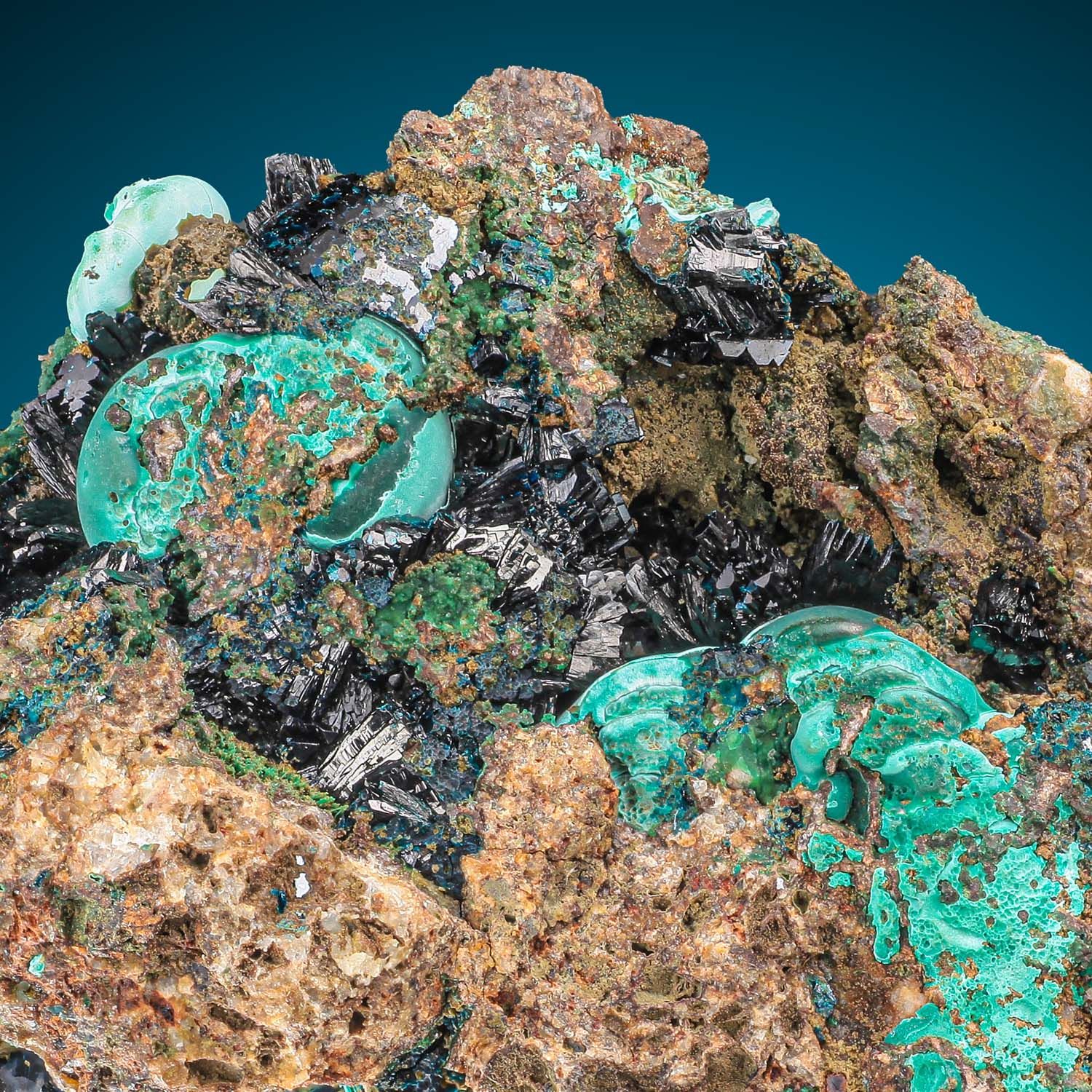 Wendel-Minerals | Item: 1846 - Clinoclase-Wheal Gorland | St. Day ...