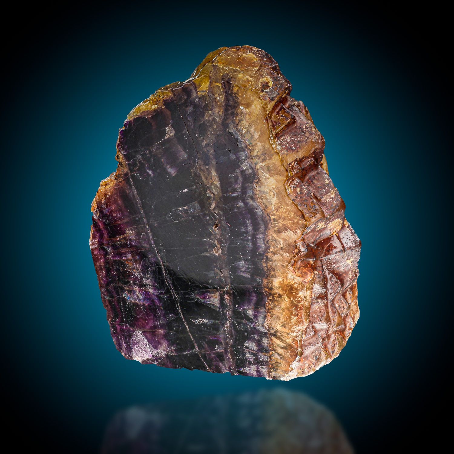 Wendel-Minerals | Item: 1924 - Fluorite-Blue John Mine (Blue John ...