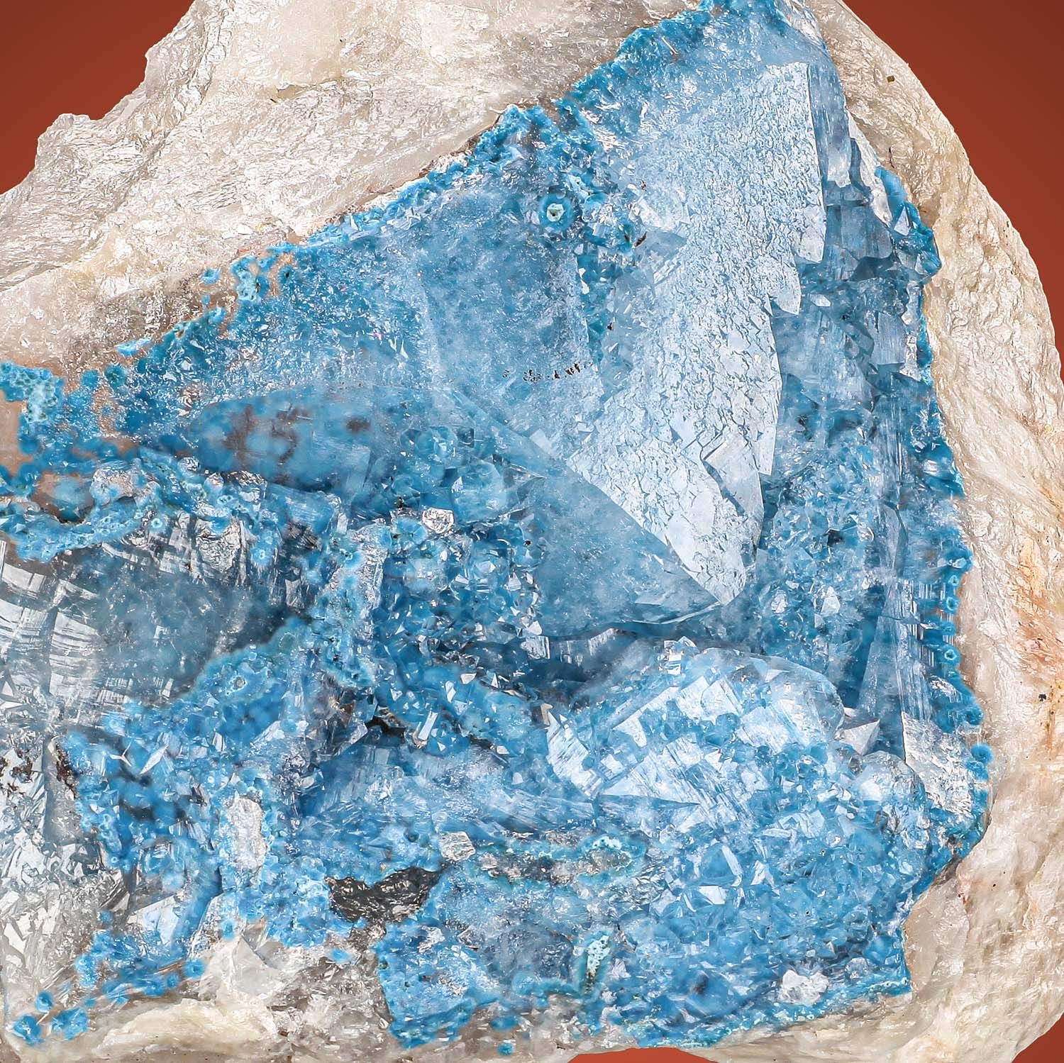 Wendel-Minerals | Item: 2053 - Shattuckite-Omaue | Kaokoveld | Kunene ...