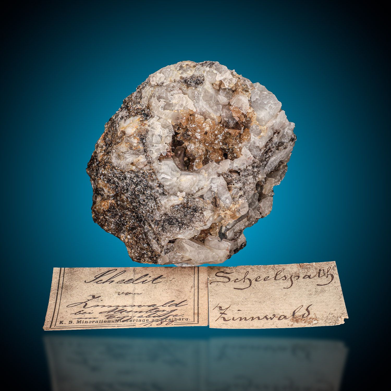 Wendel-Minerals | Item: 2109 - Scheelite-Zinnwald | Altenberg ...