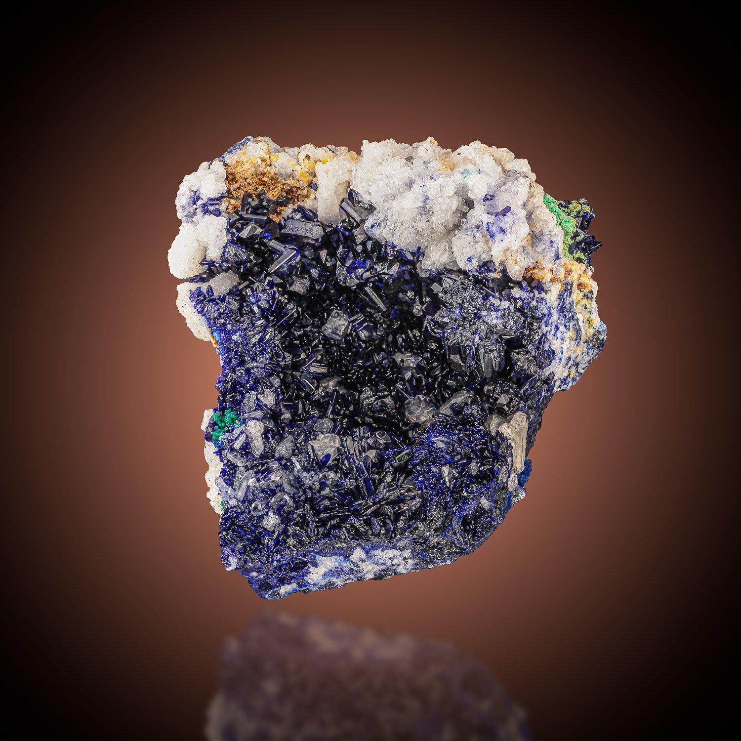 Wendel-Minerals | Item: 2134 - Azurite-Tsumeb Mine | Tsumeb | Otjikoto ...