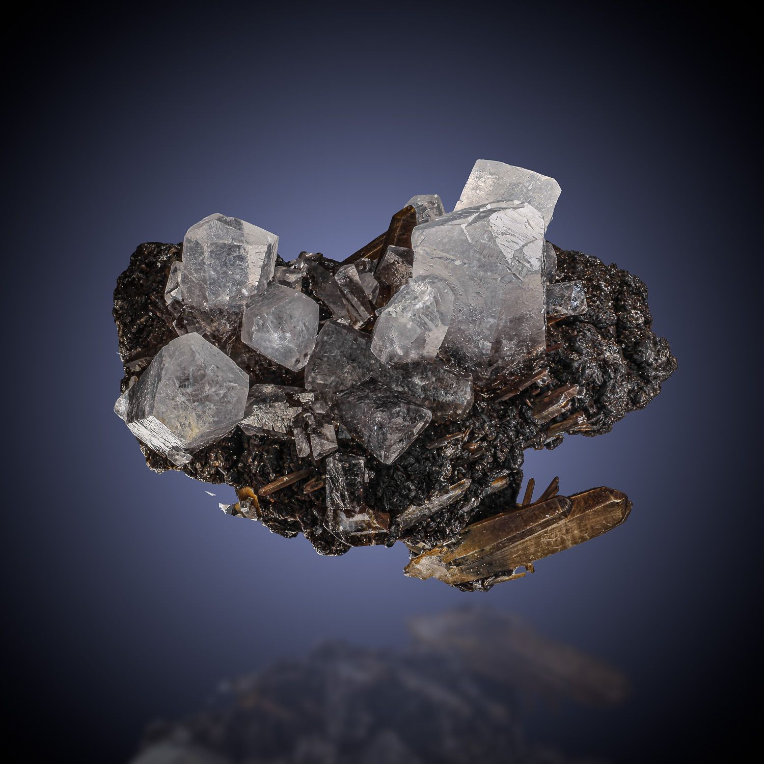 Wendel-Minerals | Item: 2189 - Calcite-Gotthard Highway Tunnel | Amsteg ...