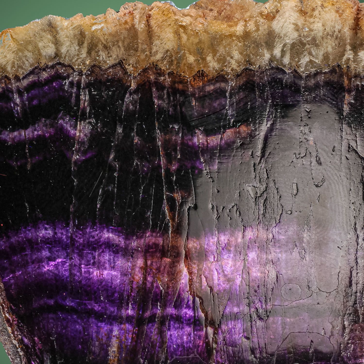 Wendel-Minerals | Item: 4599 - Fluorite-Blue John Mine (Blue John ...