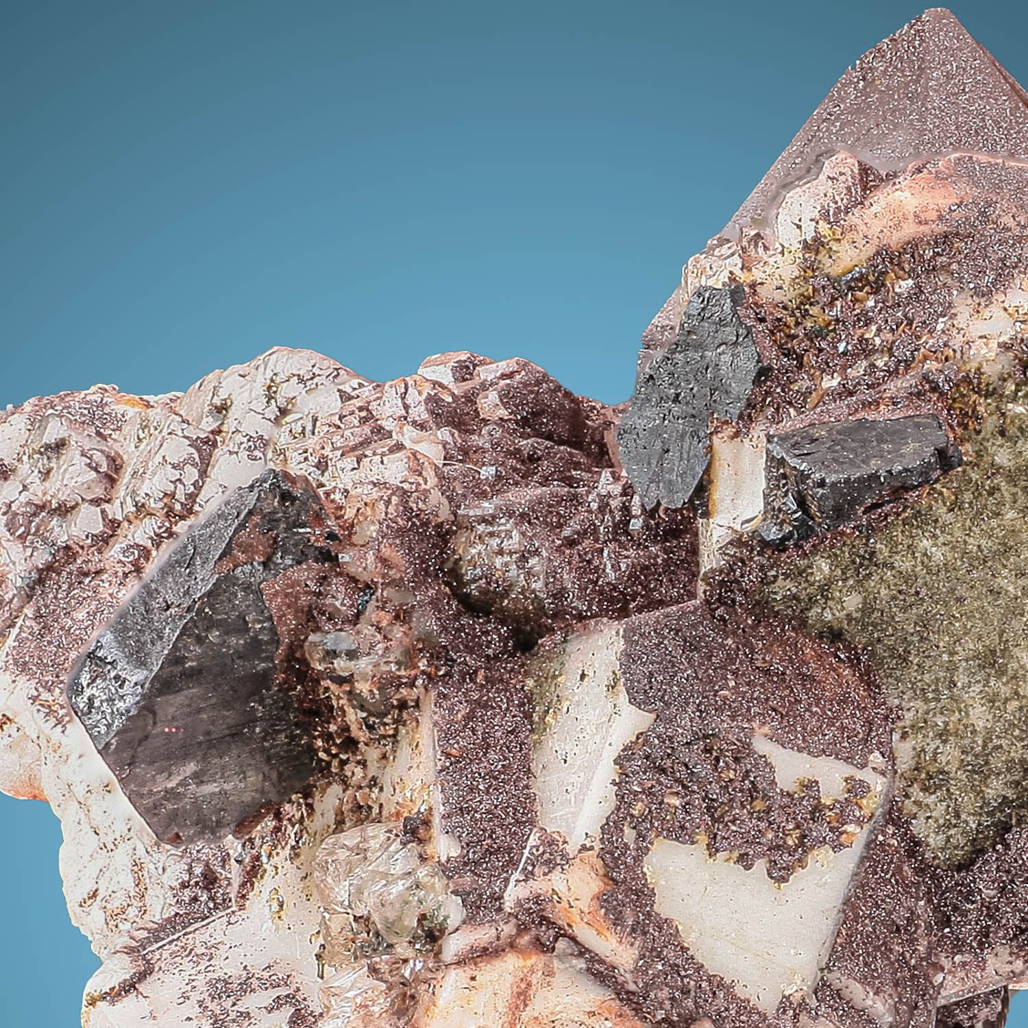 Wendel-Minerals | Item: 4627 - Babingtonite-Oltrefiume | Baveno ...