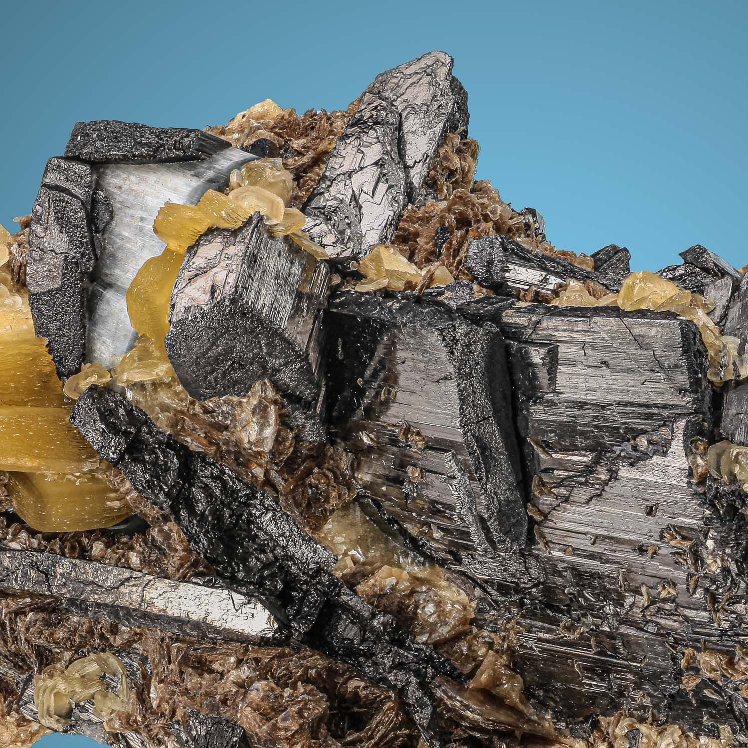 Wendel-Minerals | Item: 4538 - Ferberite-Barroca Grande Mine ...