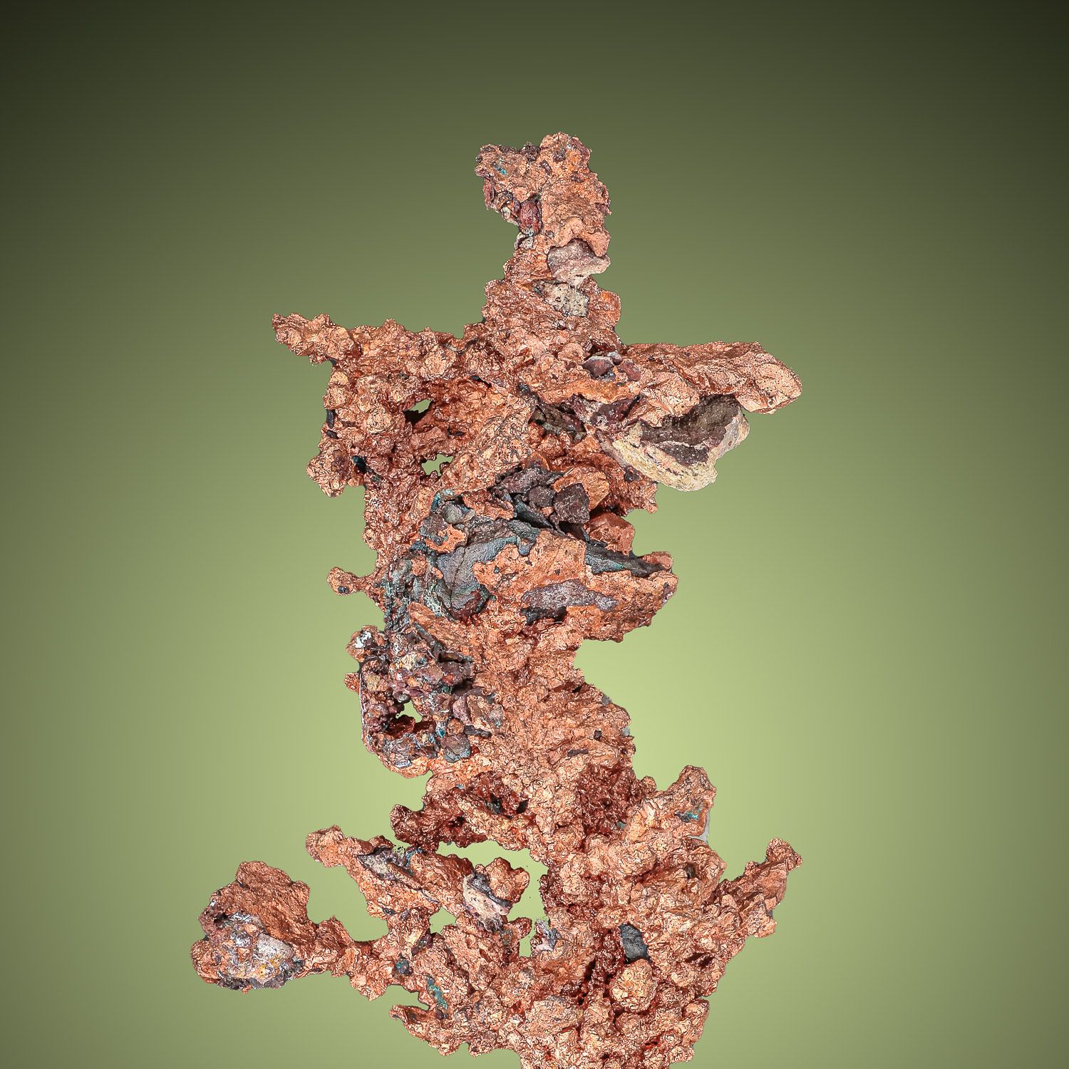 Wendel-Minerals | Item: 4971 - Copper-Central Mine | Central | Keweenaw ...