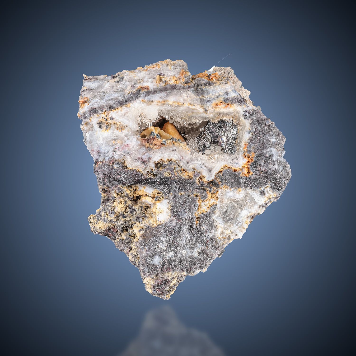 Wendel-Minerals | Item: 4941 - Polybasite-San Luis Mine | Fresnillo ...