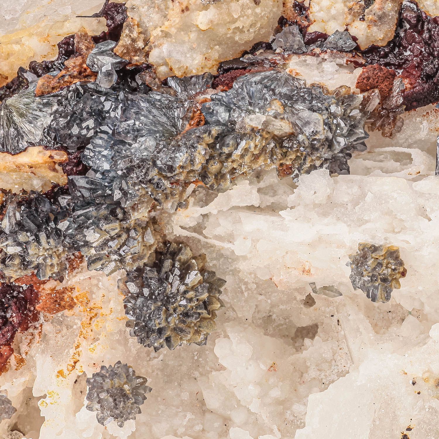 Wendel-Minerals | Item: 3026 - Scorodite-Clara Mine | Wolfach | Black ...