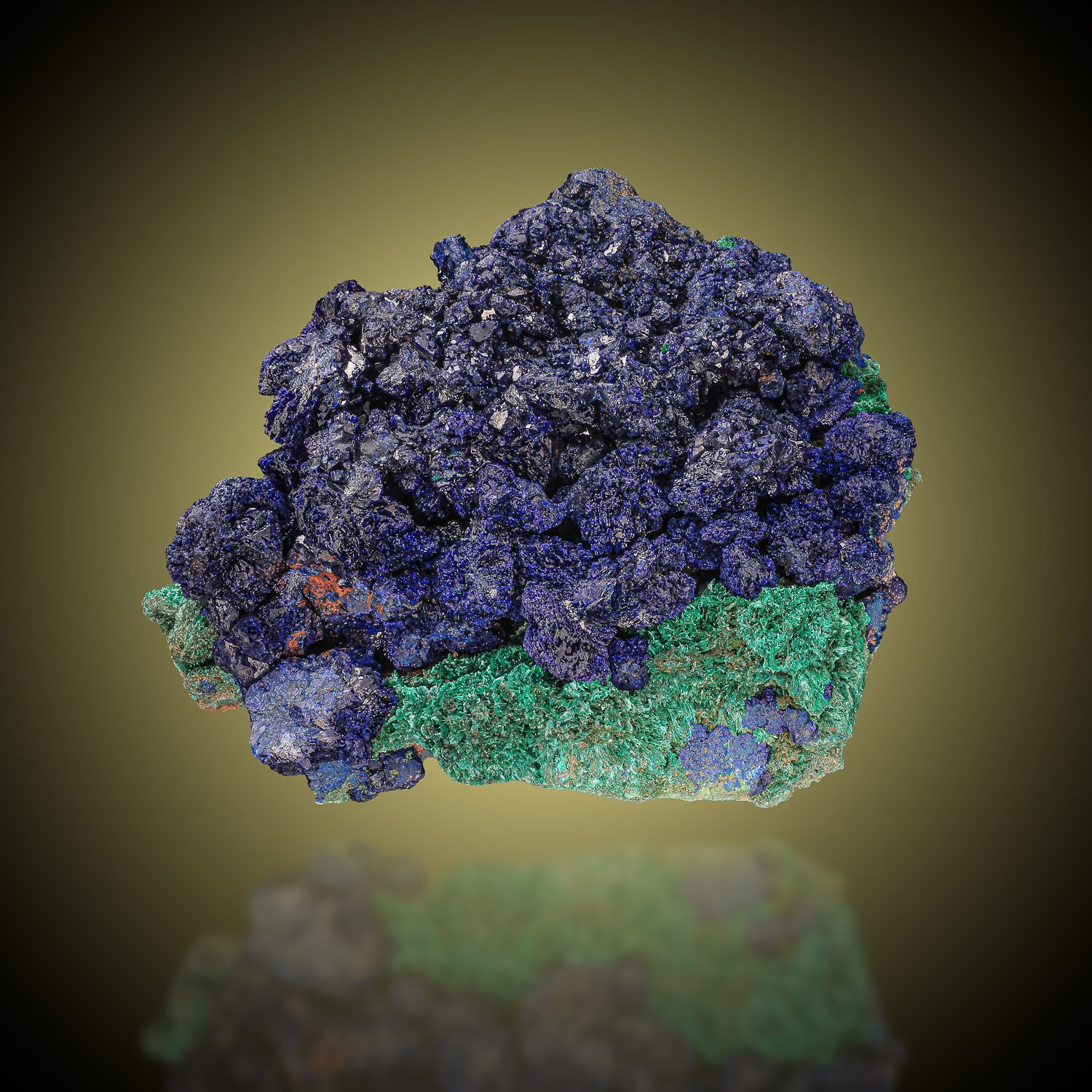 Wendel-Minerals | Item: 3042 - Azurite-Touissit | Jerada Province ...