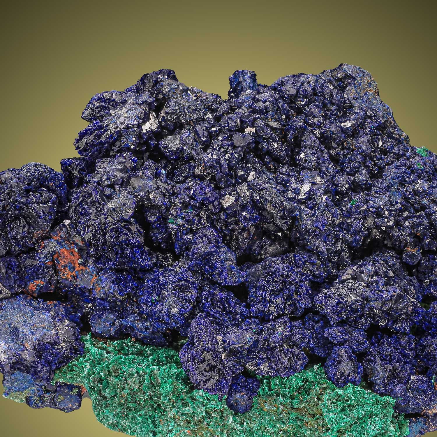 Wendel-Minerals | Item: 3042 - Azurite-Touissit | Jerada Province ...
