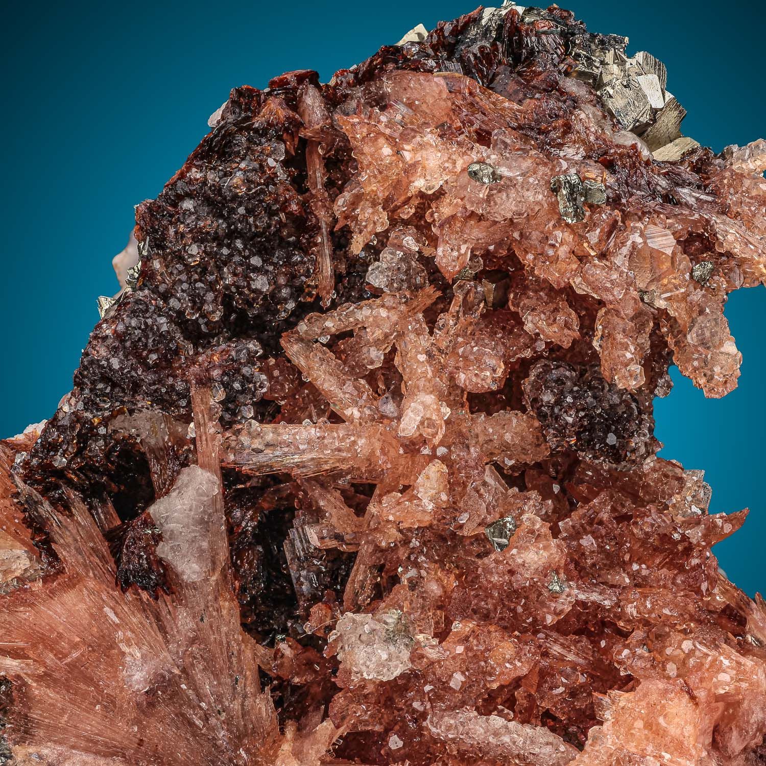 Wendel-Minerals | Item: 3216 - Hubeite-Fengjiashan Mine | Daye Co ...