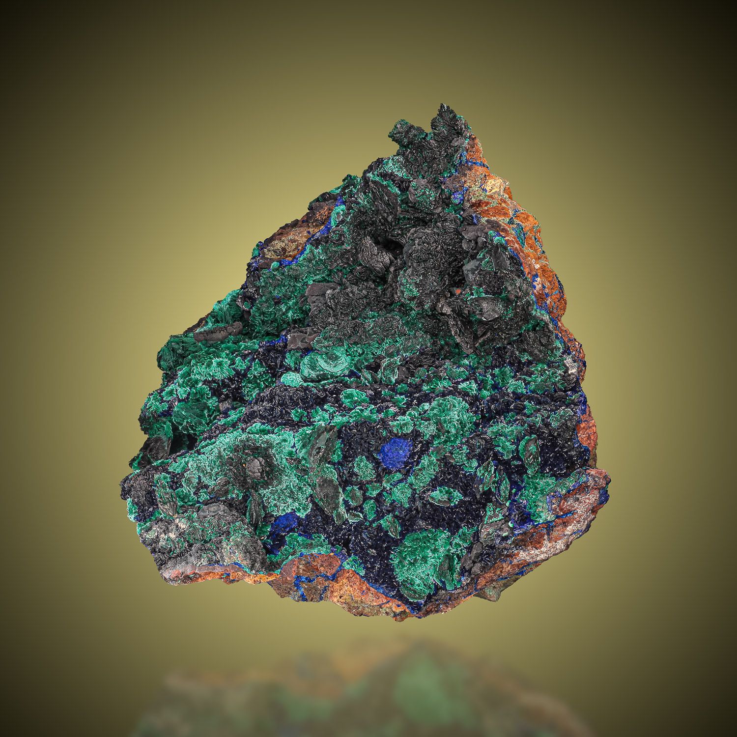 Wendel-Minerals | Item: 3328 - Azurite-Sepon Mine | Viraboury District ...