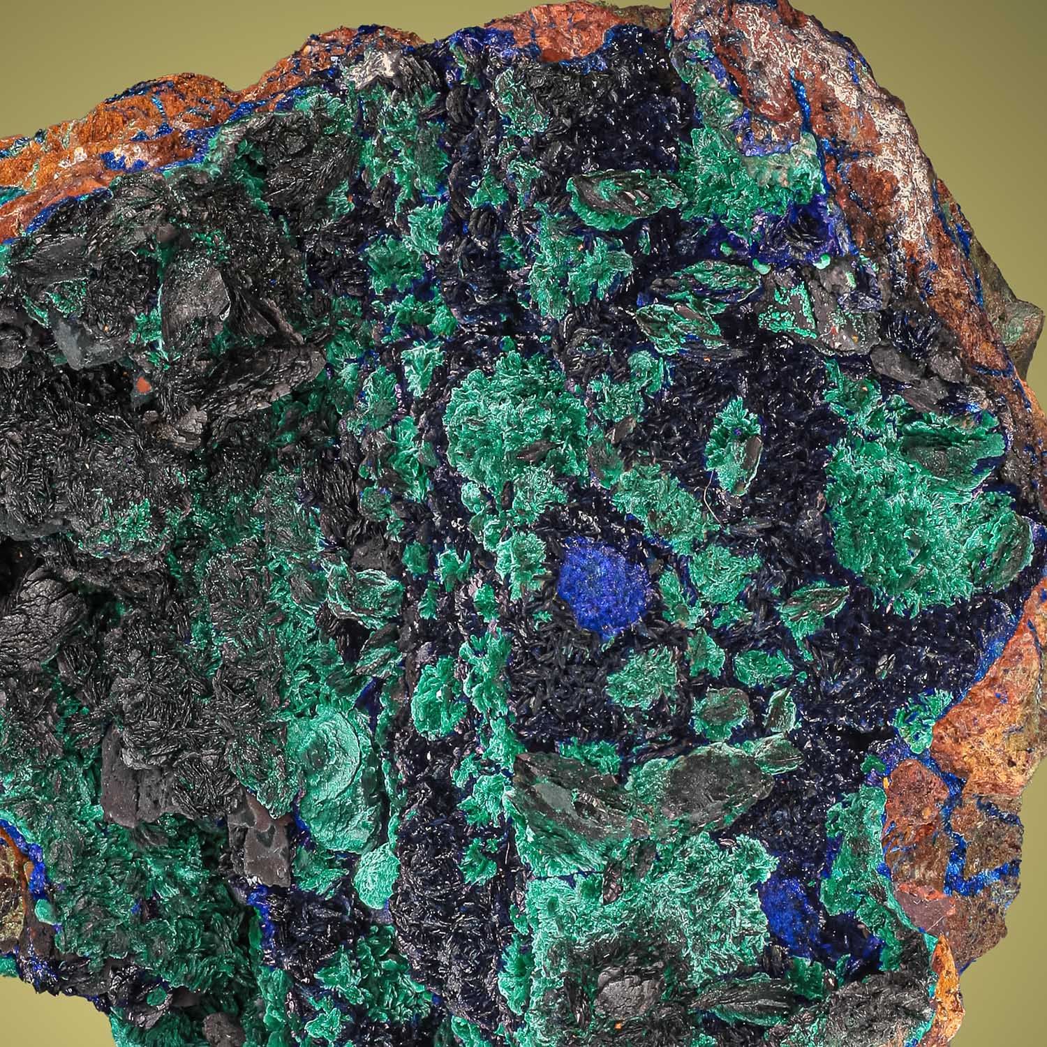 Wendel-Minerals | Item: 3328 - Azurite-Sepon Mine | Viraboury District ...