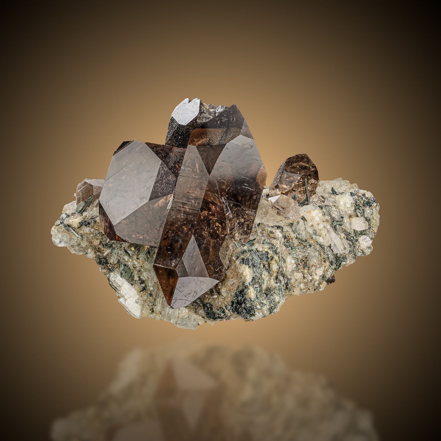 Wendel-Minerals | Item: 3476 - Smoky Quartz-Rufibach Cleft ...