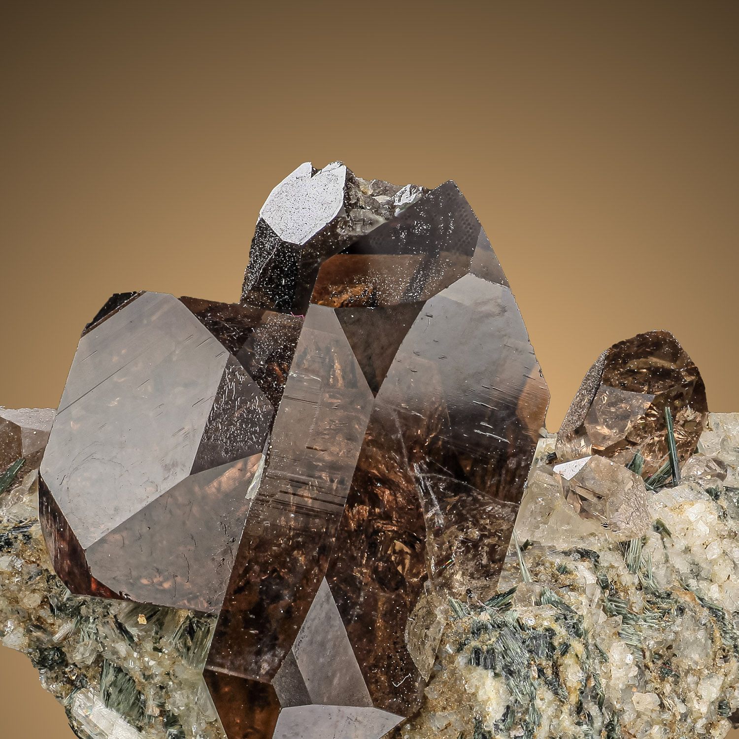 Wendel-Minerals | Item: 3476 - Smoky Quartz-Rufibach Cleft ...
