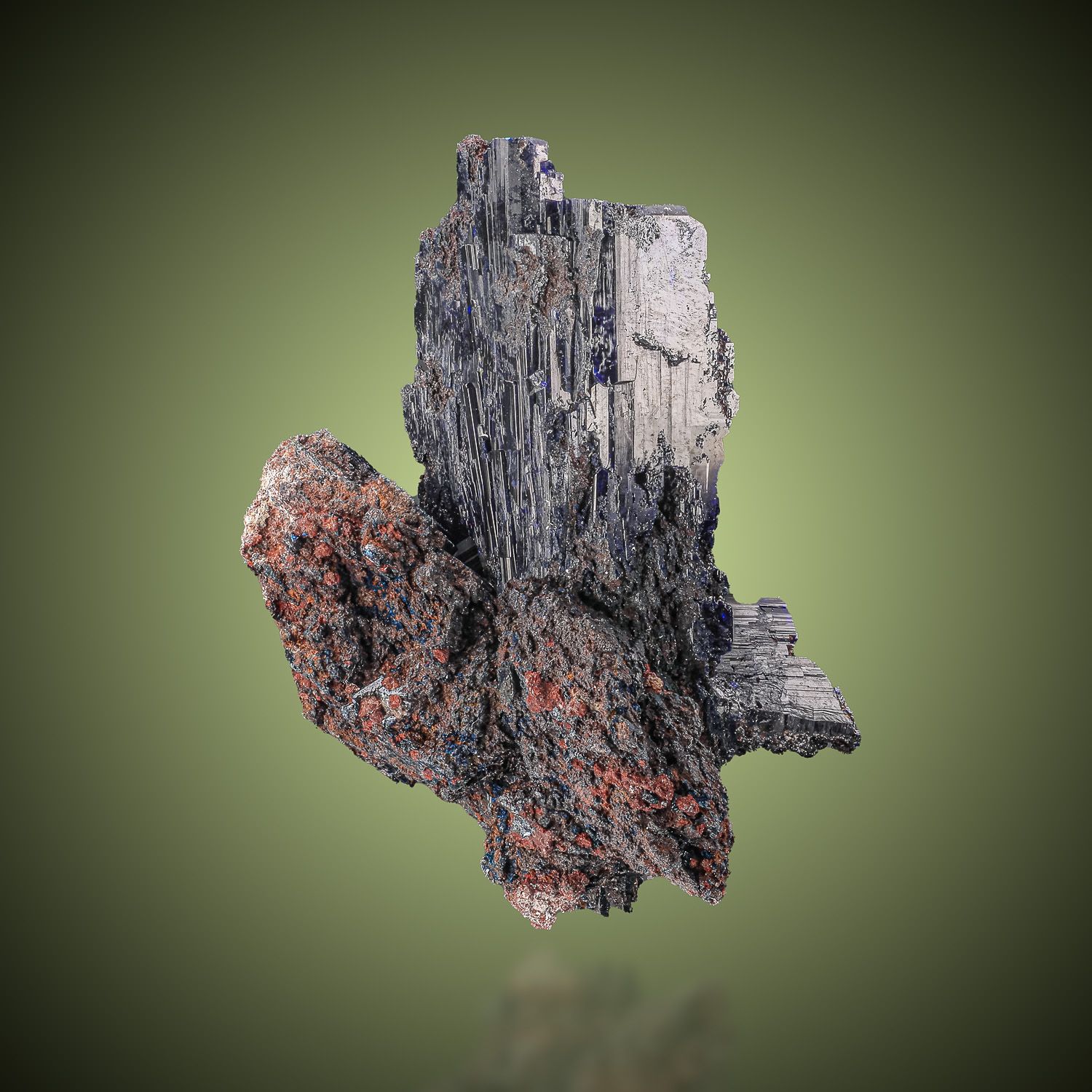 Wendel-Minerals | Item: 3531 - Azurite-Tsumeb Mine | Tsumeb | Otjikoto ...