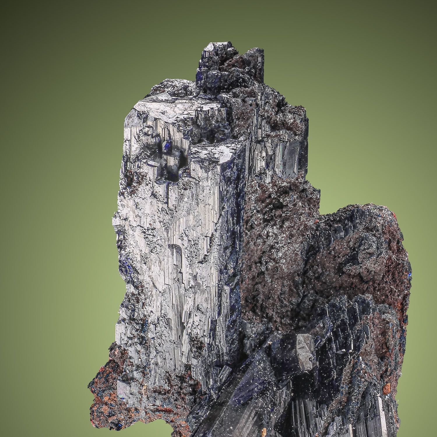 Wendel-Minerals | Item: 3531 - Azurite-Tsumeb Mine | Tsumeb | Otjikoto ...