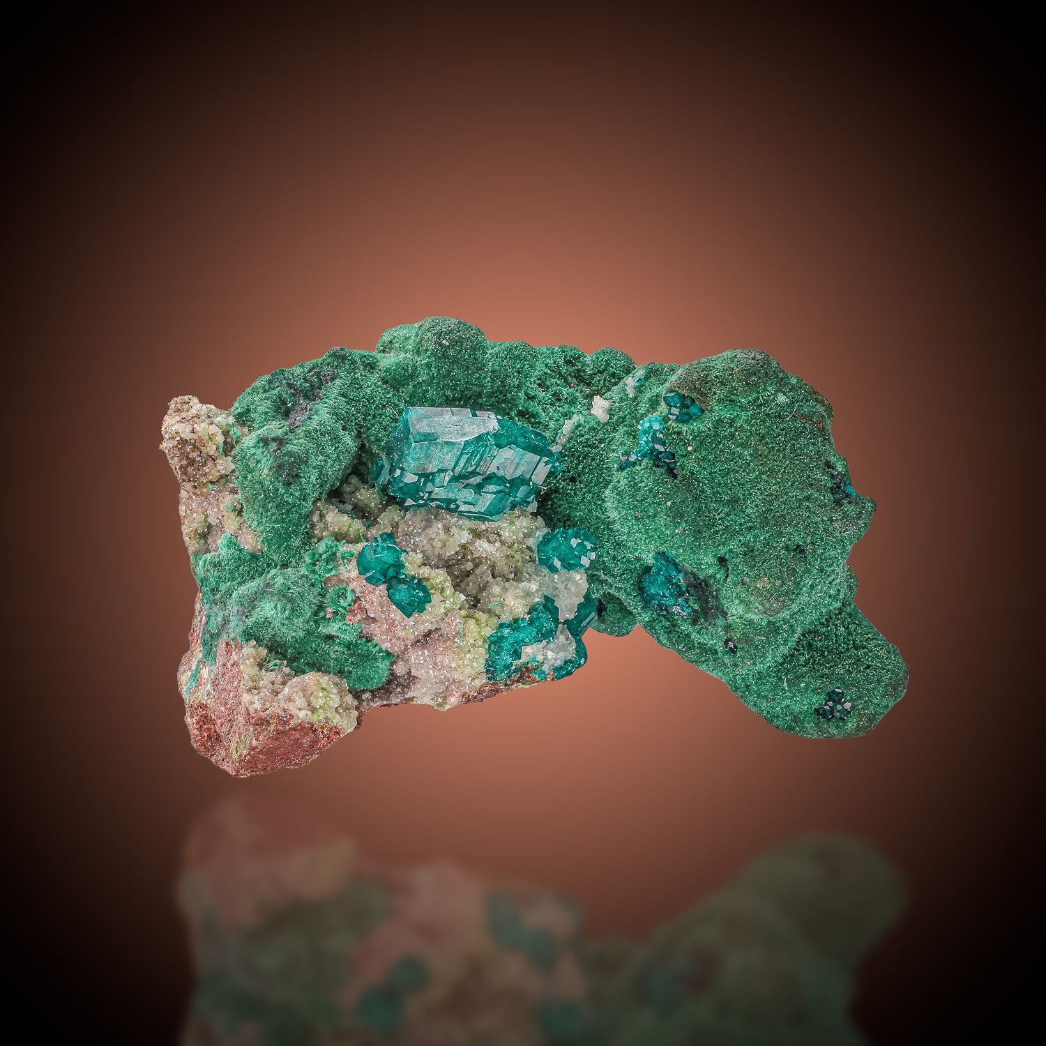 Wendel-Minerals | Item: 3706 - Dioptase-Tsumeb Mine | Tsumeb | Otjikoto ...