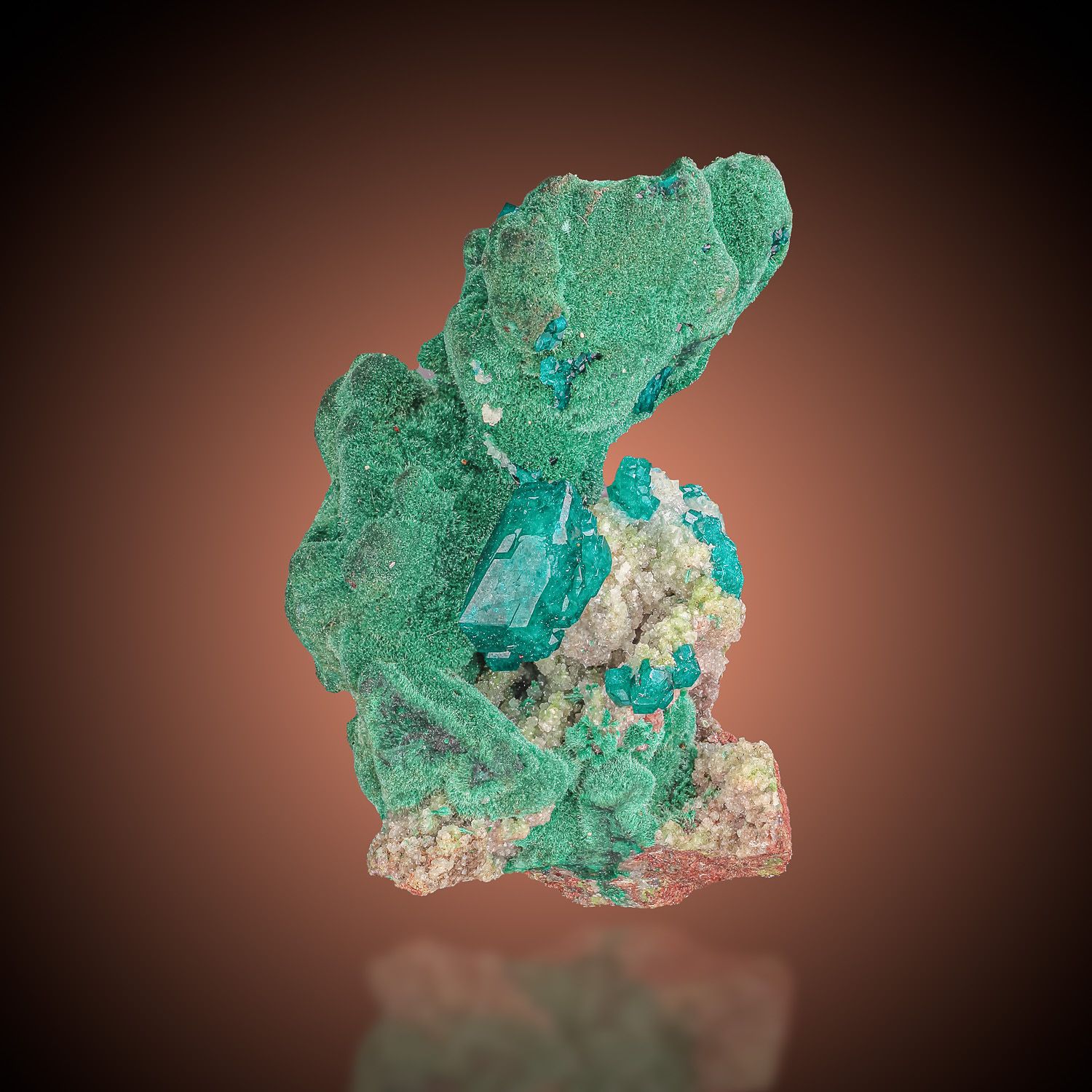 Wendel-Minerals | Item: 3706 - Dioptase-Tsumeb Mine | Tsumeb | Otjikoto ...