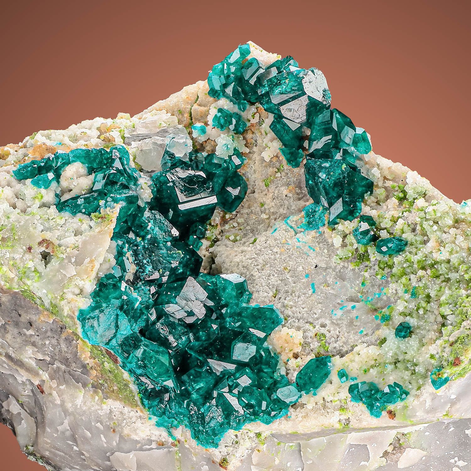 Wendel-Minerals | Item: 3786 - Dioptase-Tsumeb Mine | Tsumeb | Otjikoto ...