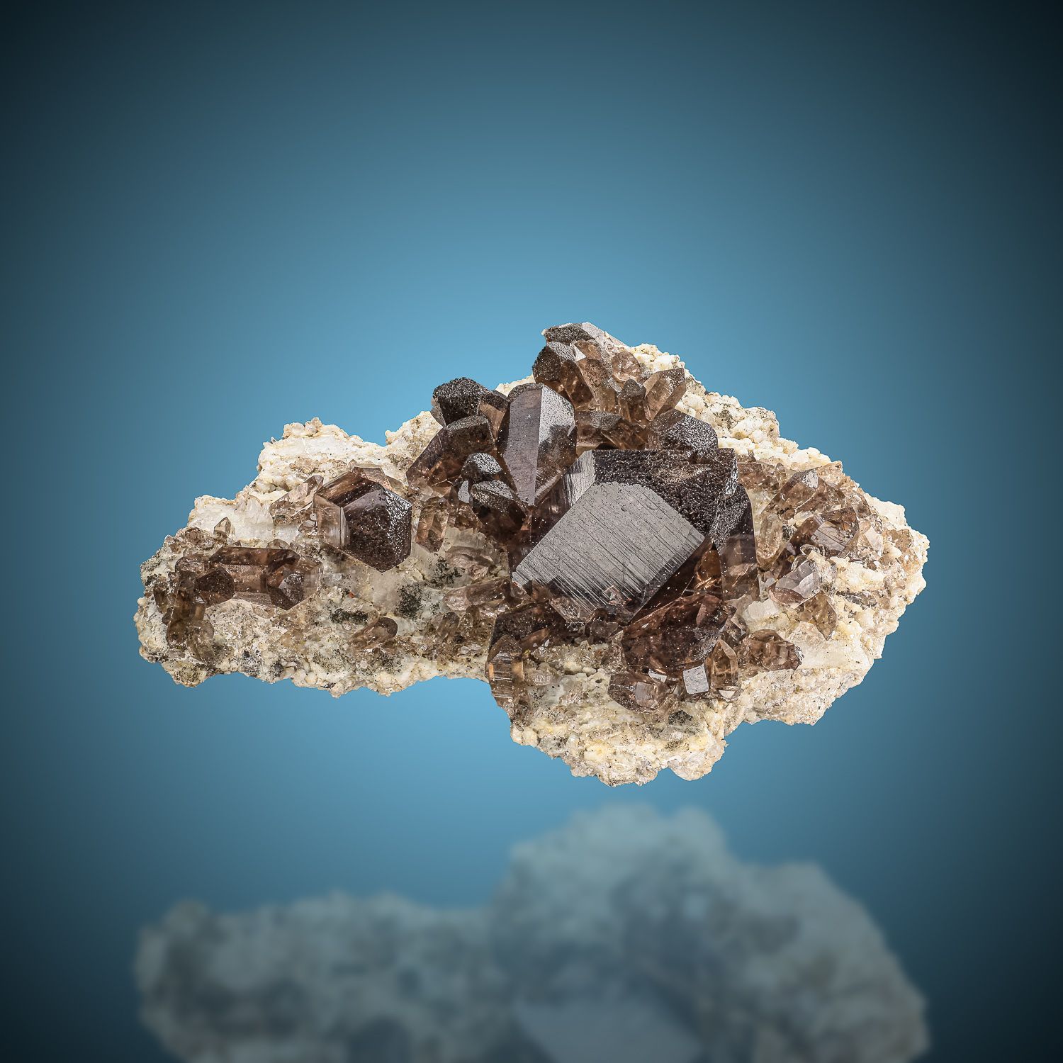 Wendel-Minerals | Item: 3666 - Smoky Quartz-Zinggenstock | Oberaar ...