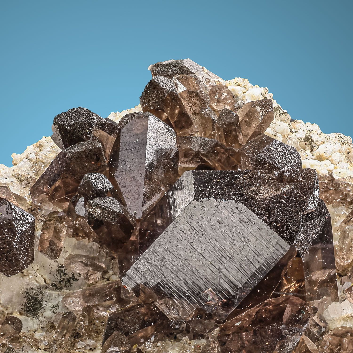 Wendel-Minerals | Item: 3666 - Smoky Quartz-Zinggenstock | Oberaar ...