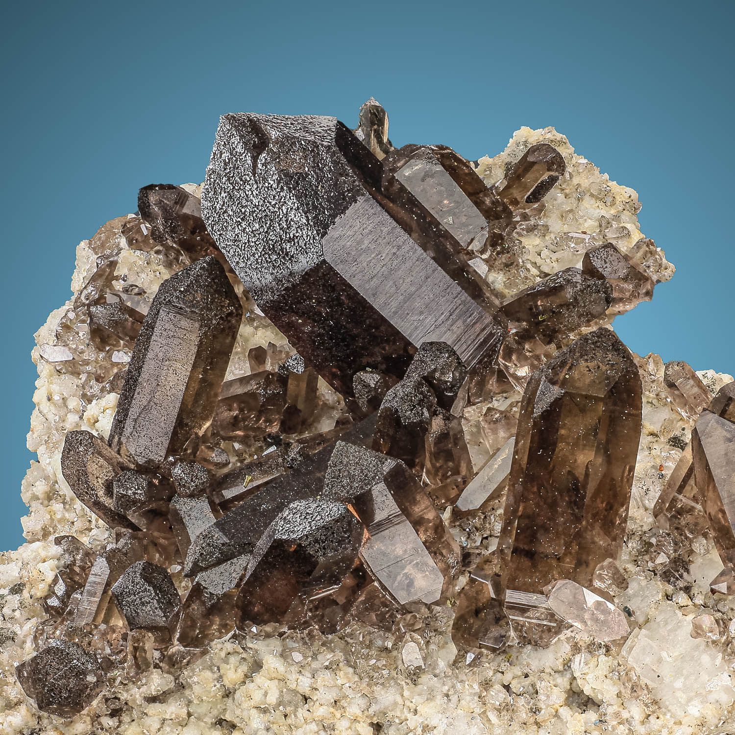 Wendel-Minerals | Item: 3666 - Smoky Quartz-Zinggenstock | Oberaar ...
