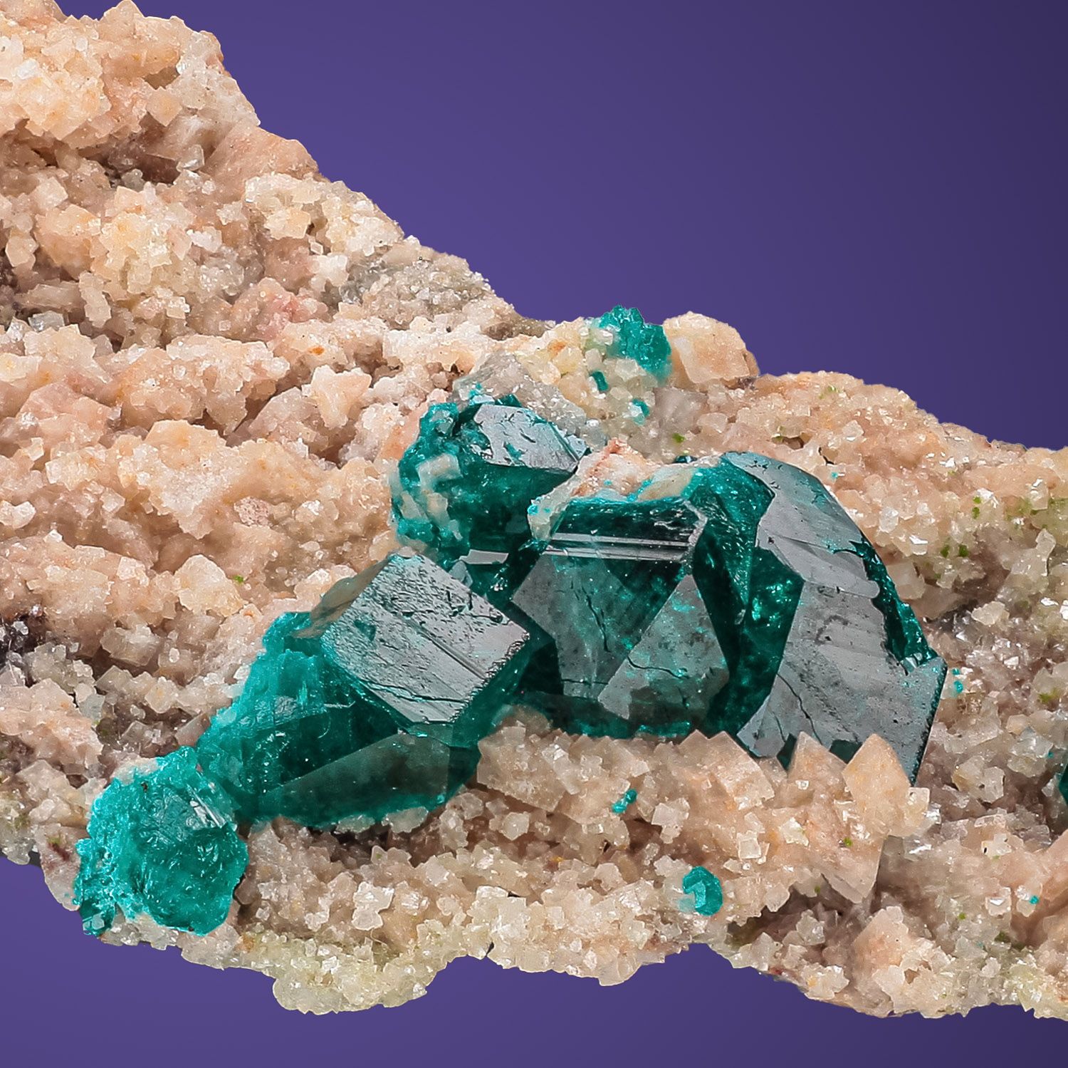 Wendel-Minerals | Item: 3880 - Dioptase-Tsumeb Mine | Tsumeb | Otjikoto ...