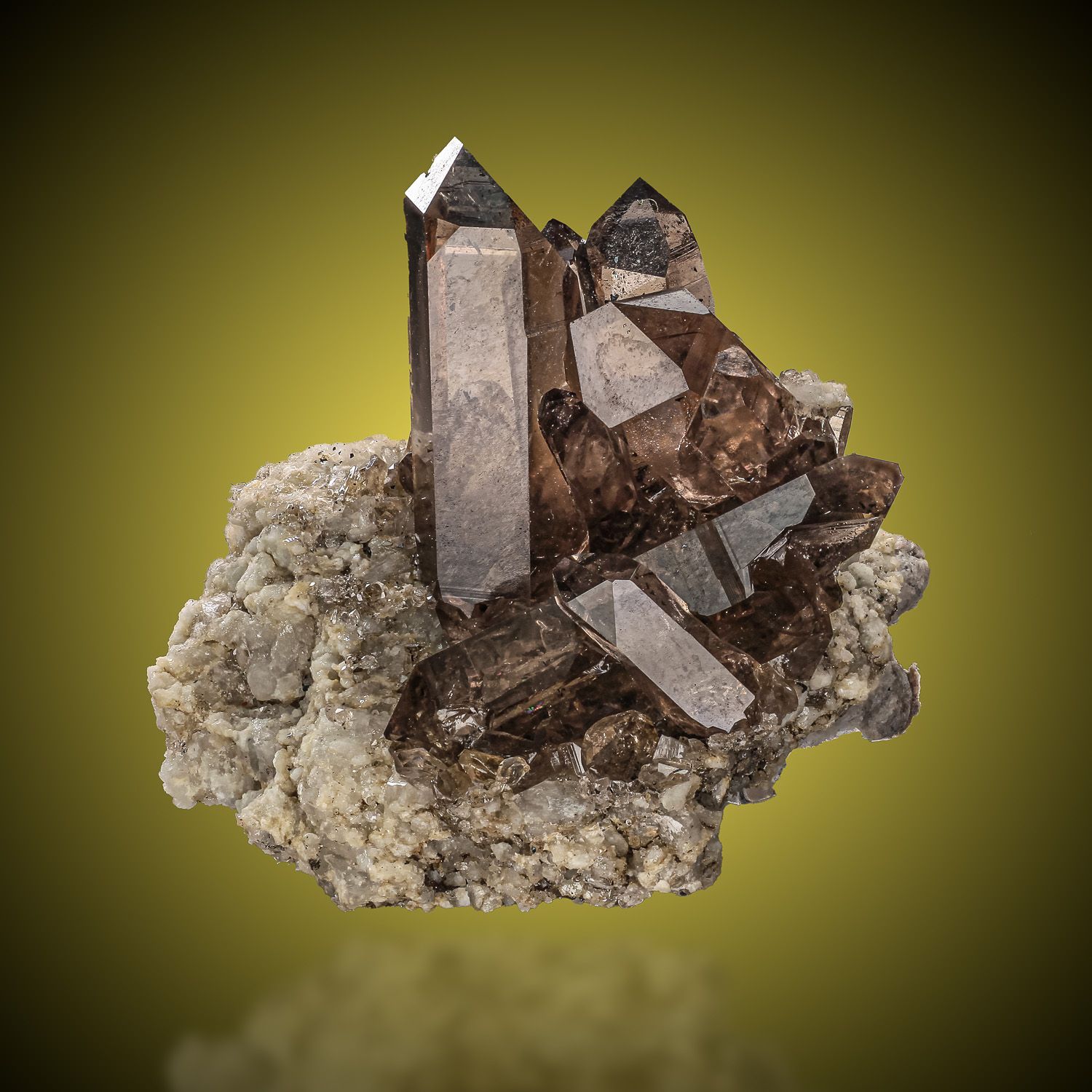 Wendel-Minerals | Item: 3906 - Smoky Quartz-Rufibach Cleft ...