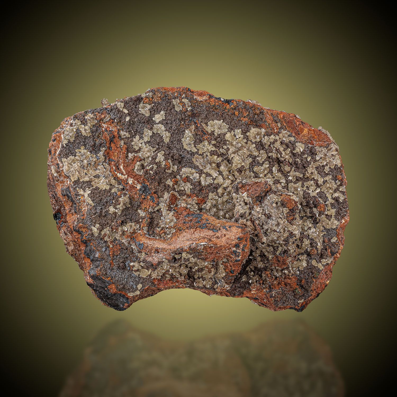 Wendel-Minerals | Item: 3930 - Austinite-Jean-Baptiste Mine | Hilarion ...