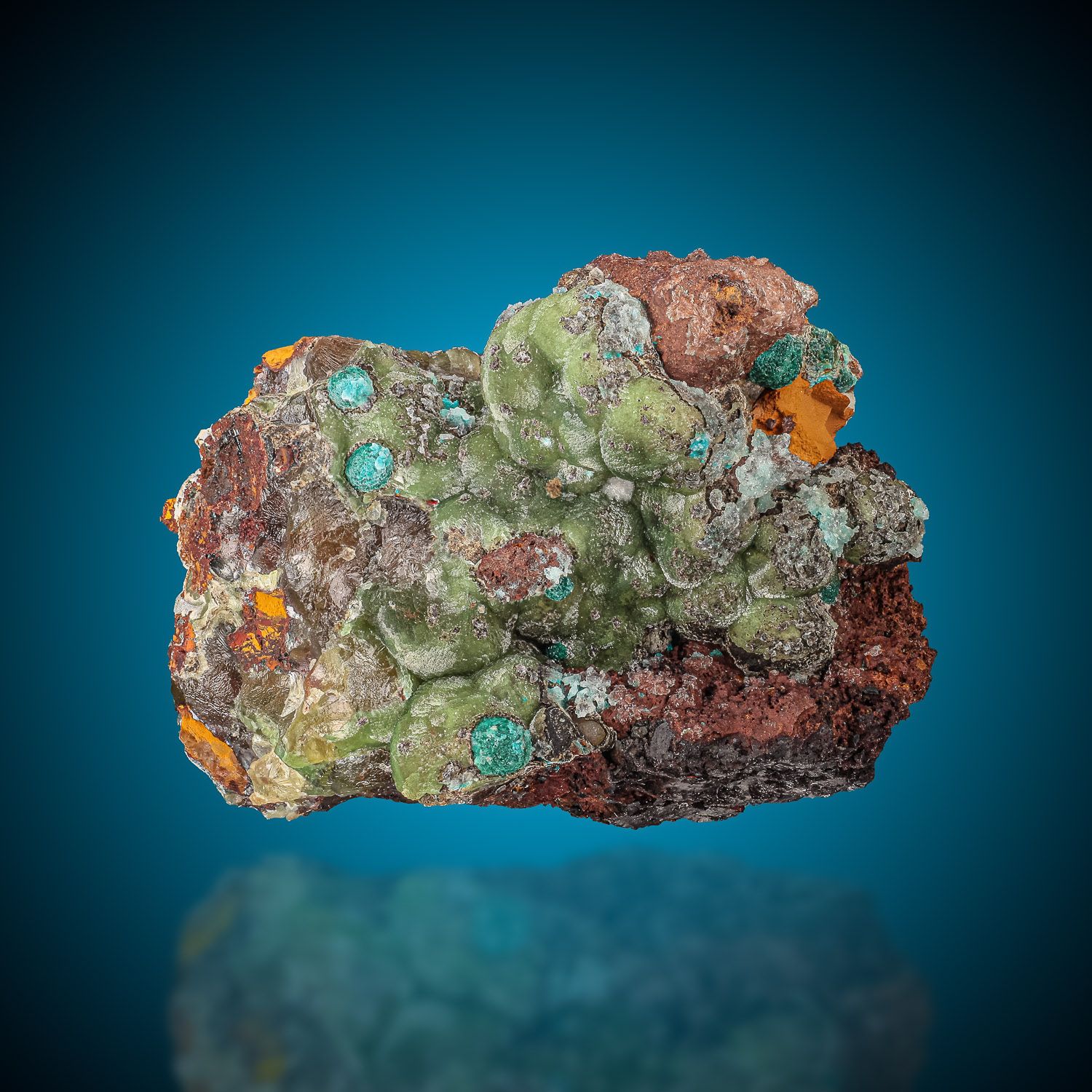 Wendel-Minerals | Item: 3857 - Smithsonite-Sounion Mine No. 6 (Exi Mine ...