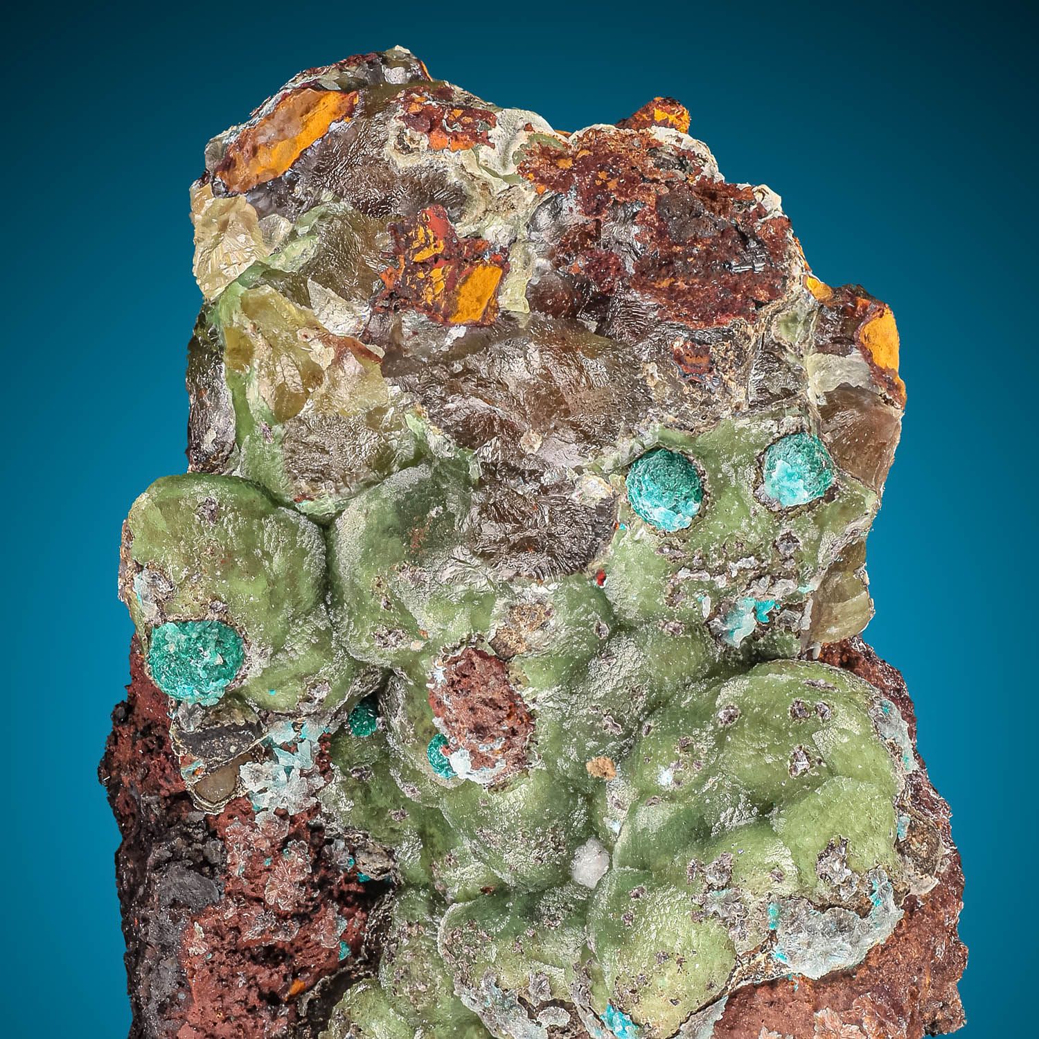 Wendel-Minerals | Item: 3857 - Smithsonite-Sounion Mine No. 6 (Exi Mine ...