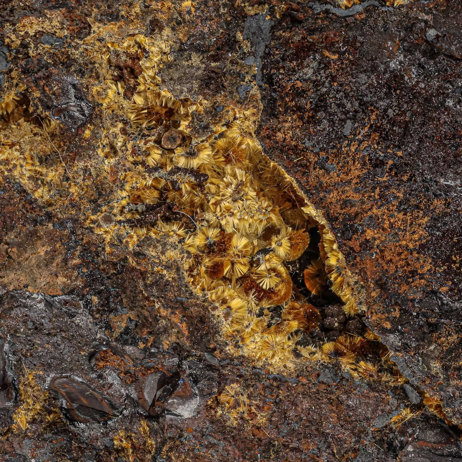 Wendel-Minerals | Item: 4167 - Cacoxenite-Eleonore Mine | Biebertal ...