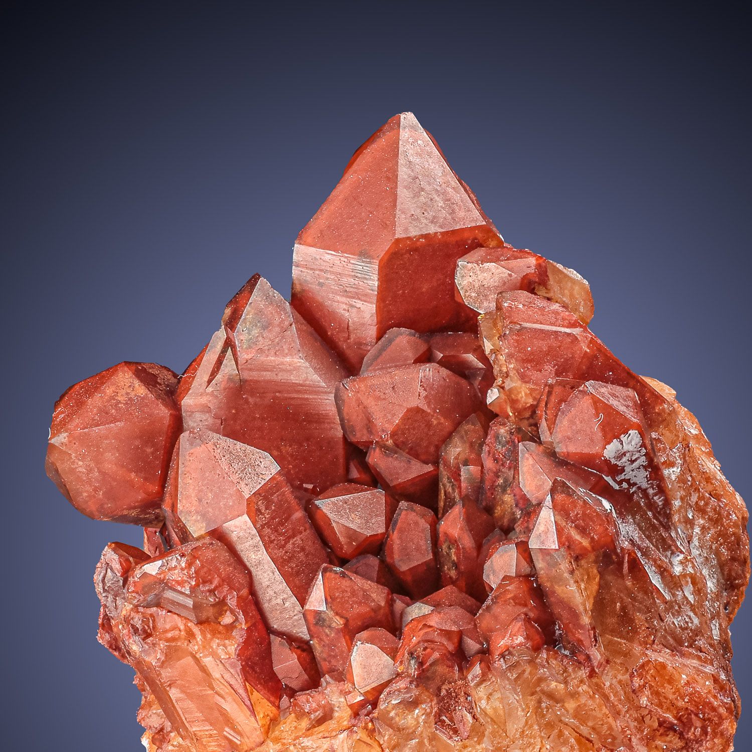 Wendel-Minerals | Item: 4336 - Ferruginous Quartz-Orange River ...