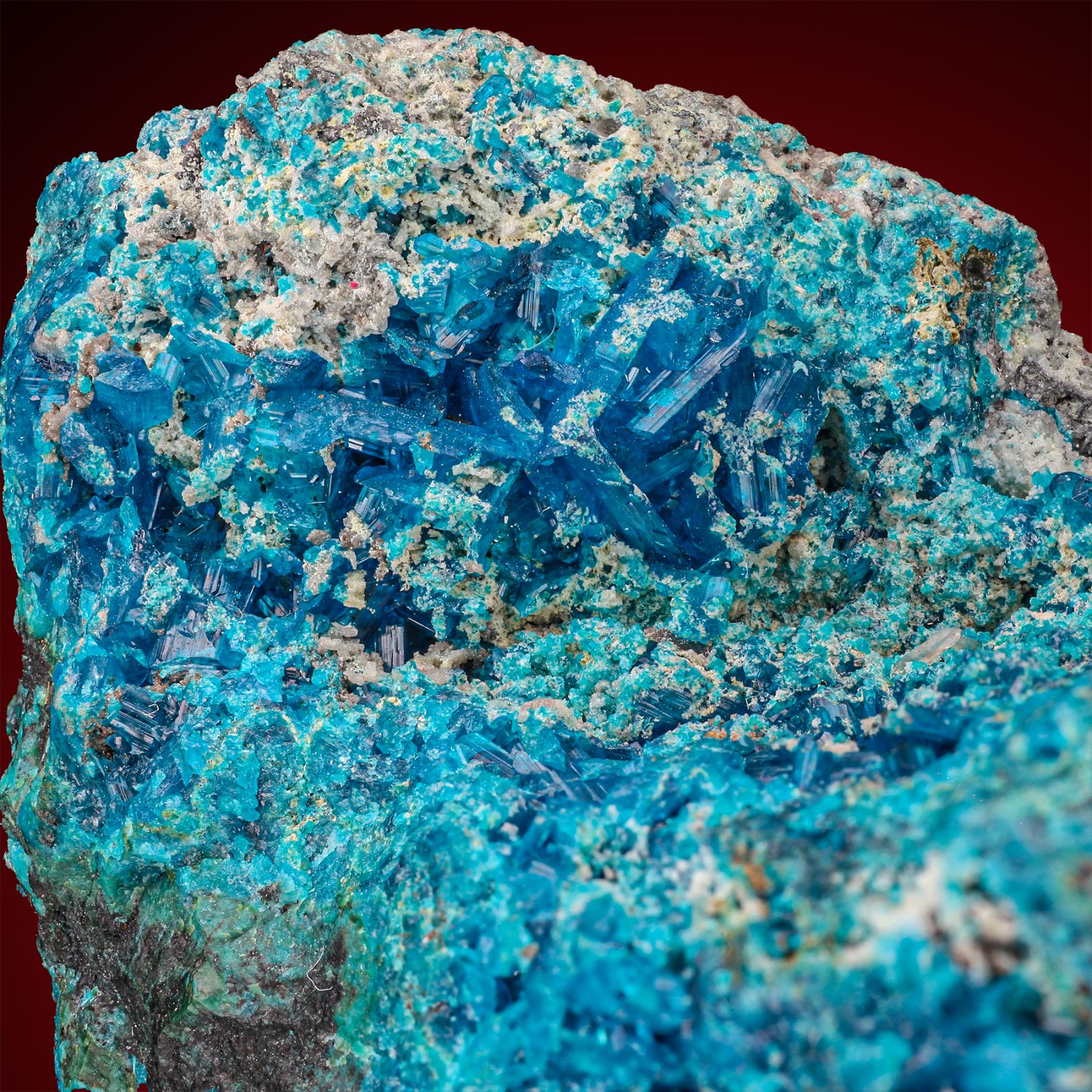 Wendel-Minerals | Item: 4372 - Caledonite-Leadhills | Lanarkshire ...