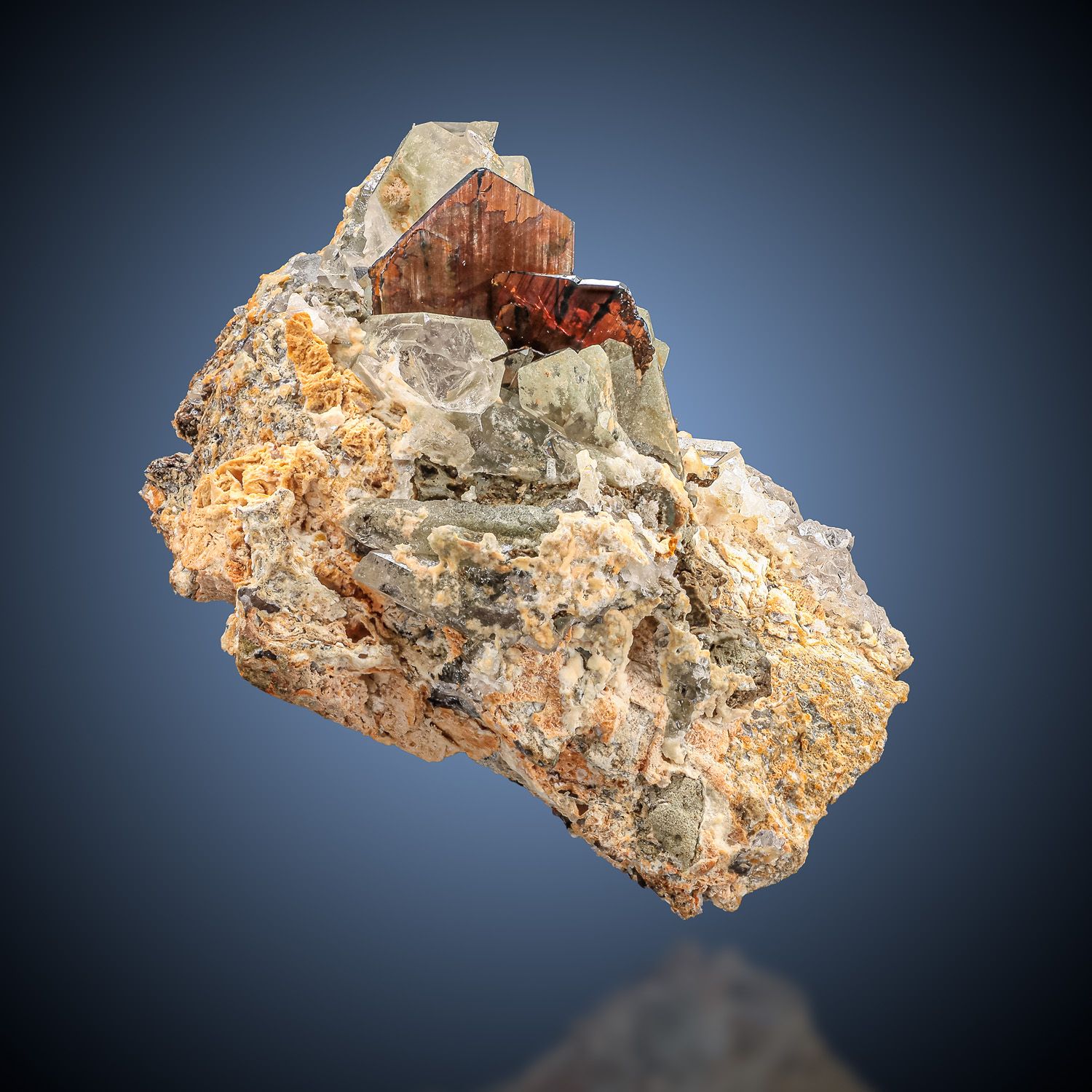 Wendel-Minerals | Item: 4438 - Brookite-Zard Mt. | Ras Koh Mts ...