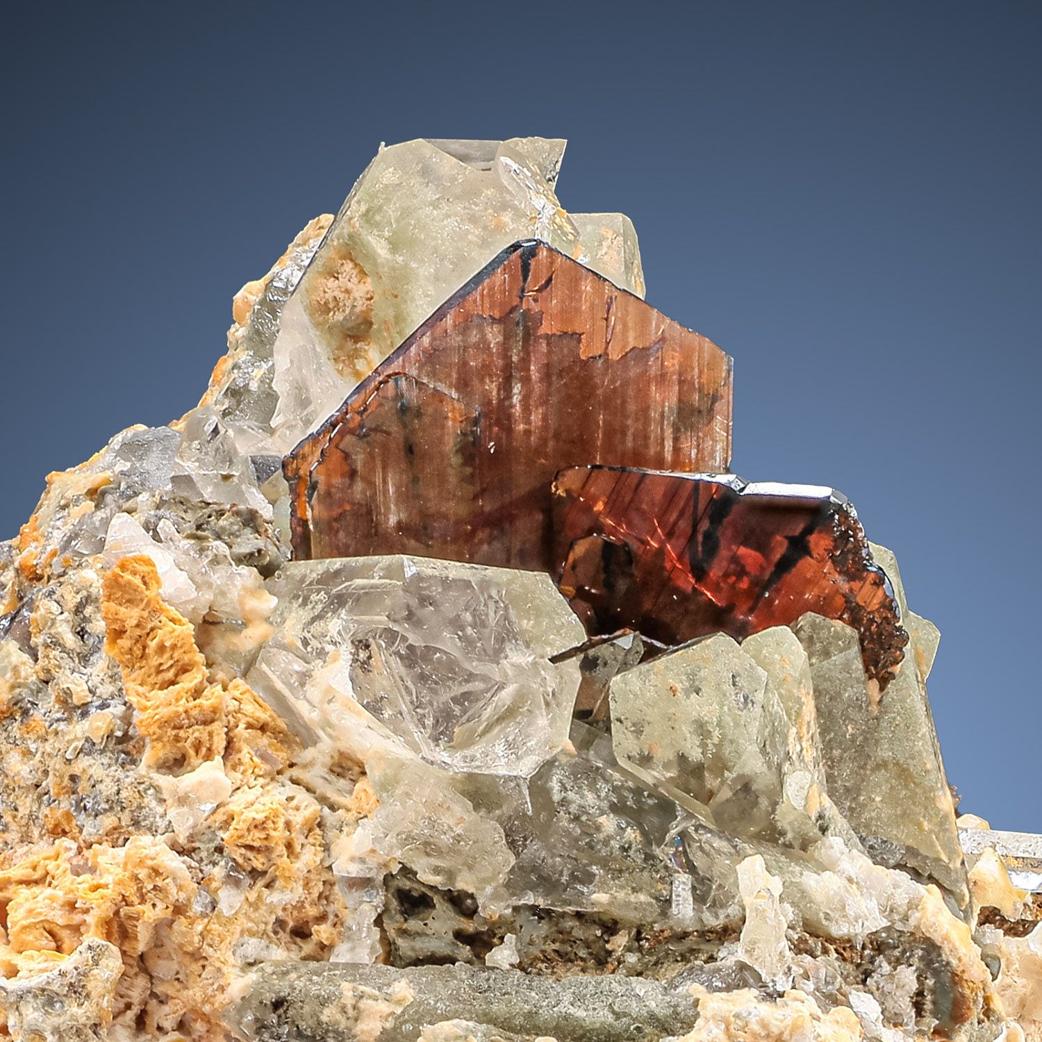 Wendel-Minerals | Item: 4438 - Brookite-Zard Mt. | Ras Koh Mts ...