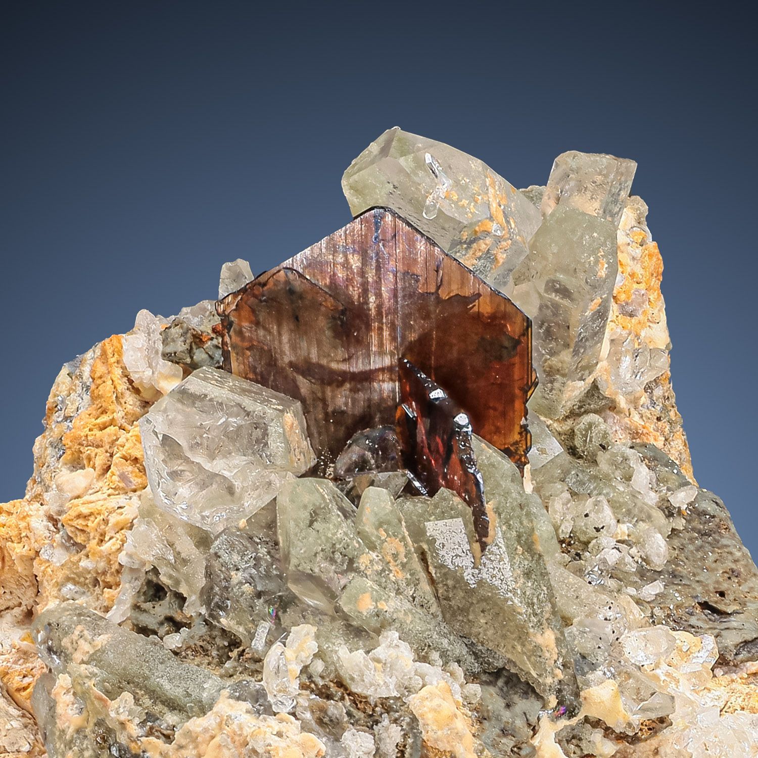 Wendel-Minerals | Item: 4438 - Brookite-Zard Mt. | Ras Koh Mts ...