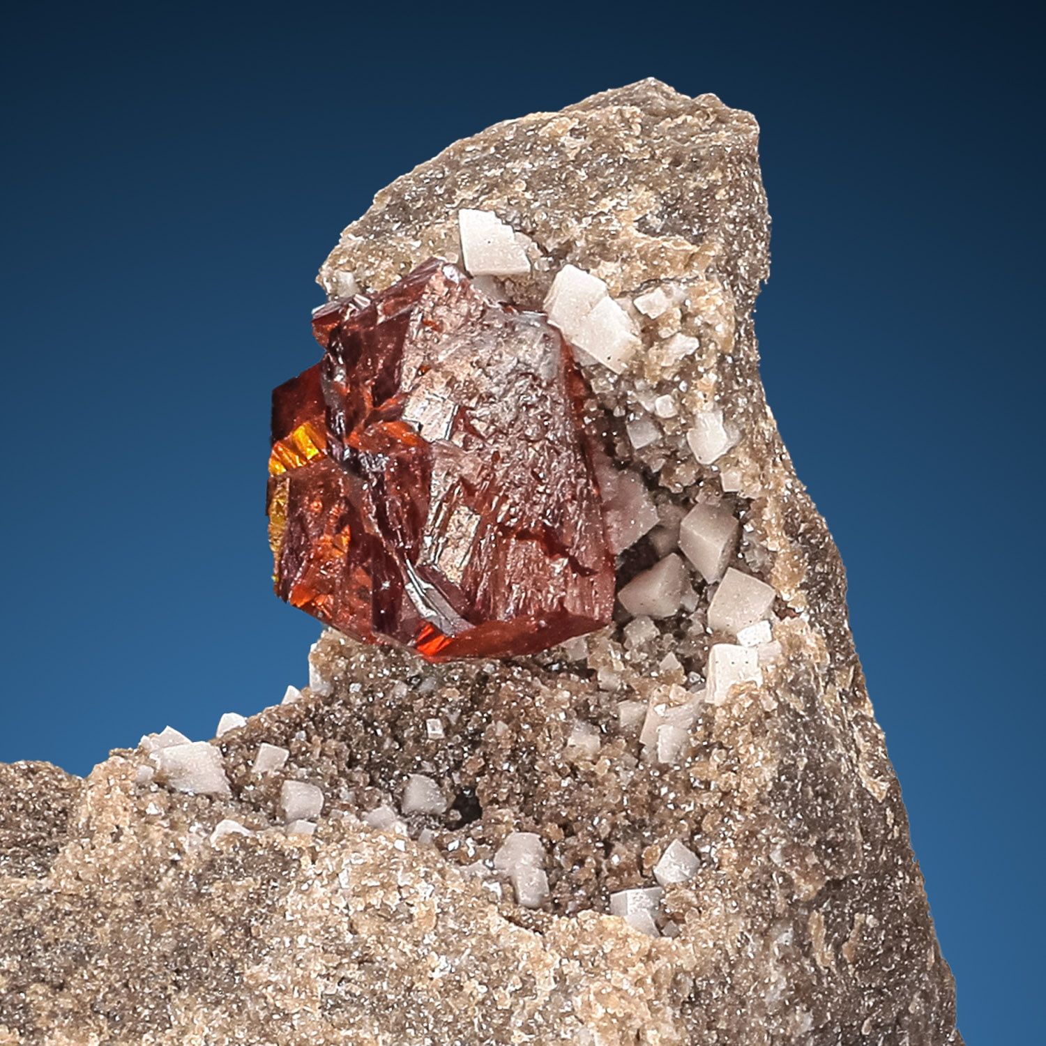 Wendel-Minerals | Item: 5091 - Sphalerite-Flambeau Quarry | Hamilton ...
