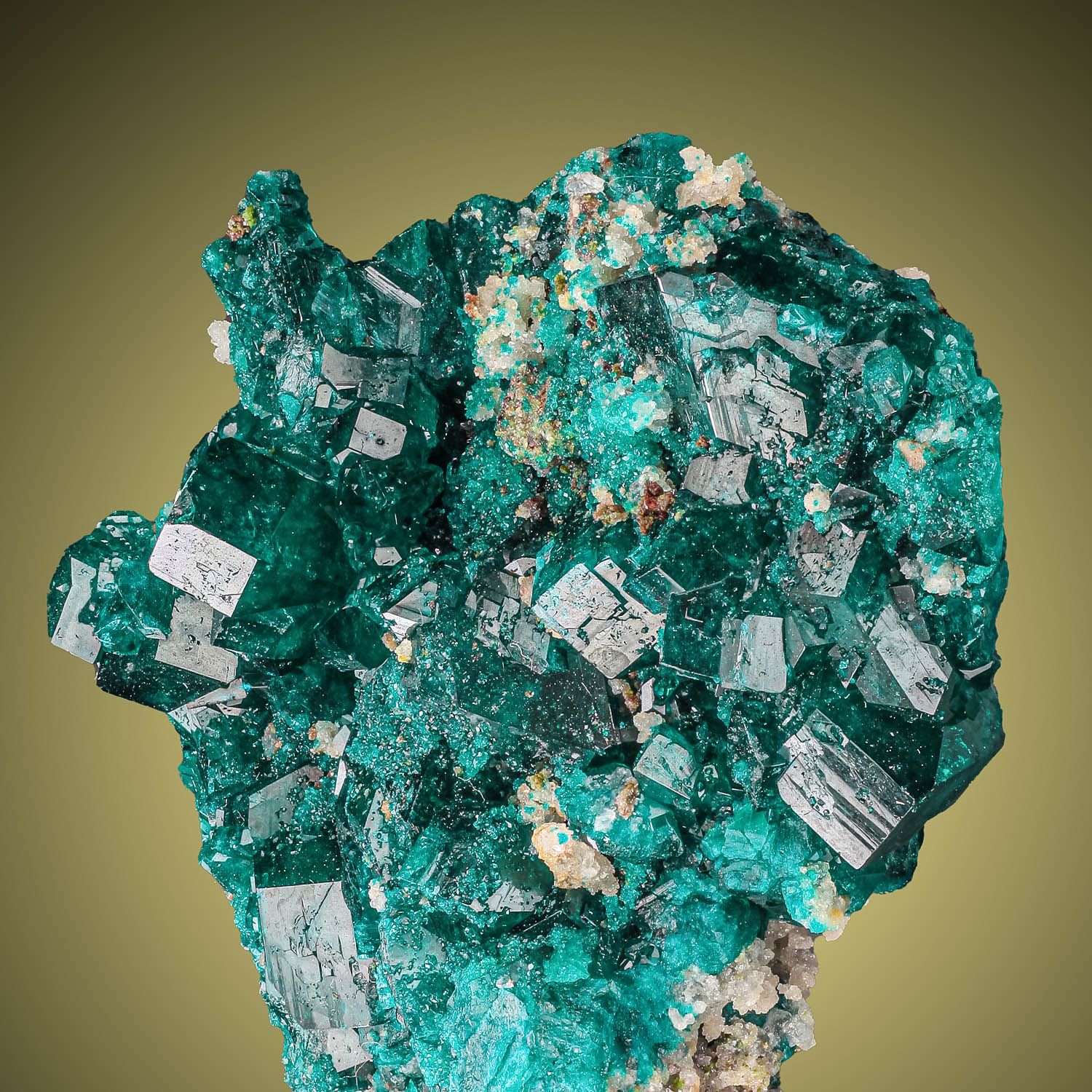 Wendel-Minerals | Item: 5162 - Dioptase-Tsumeb Mine (Tsumcorp Mine ...