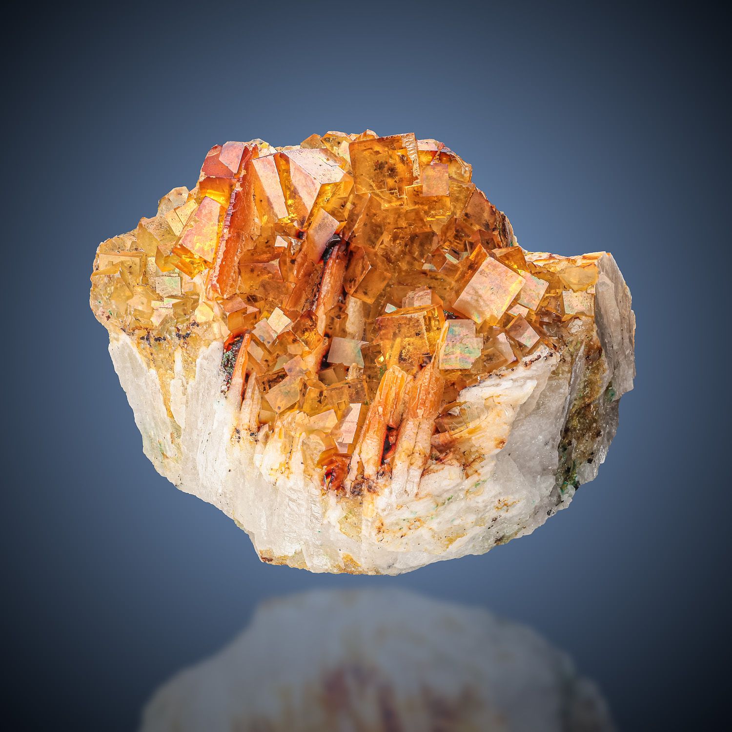 Wendel-Minerals | Item: 5345 - Fluorite-Clara Mine | Wolfach | Black ...