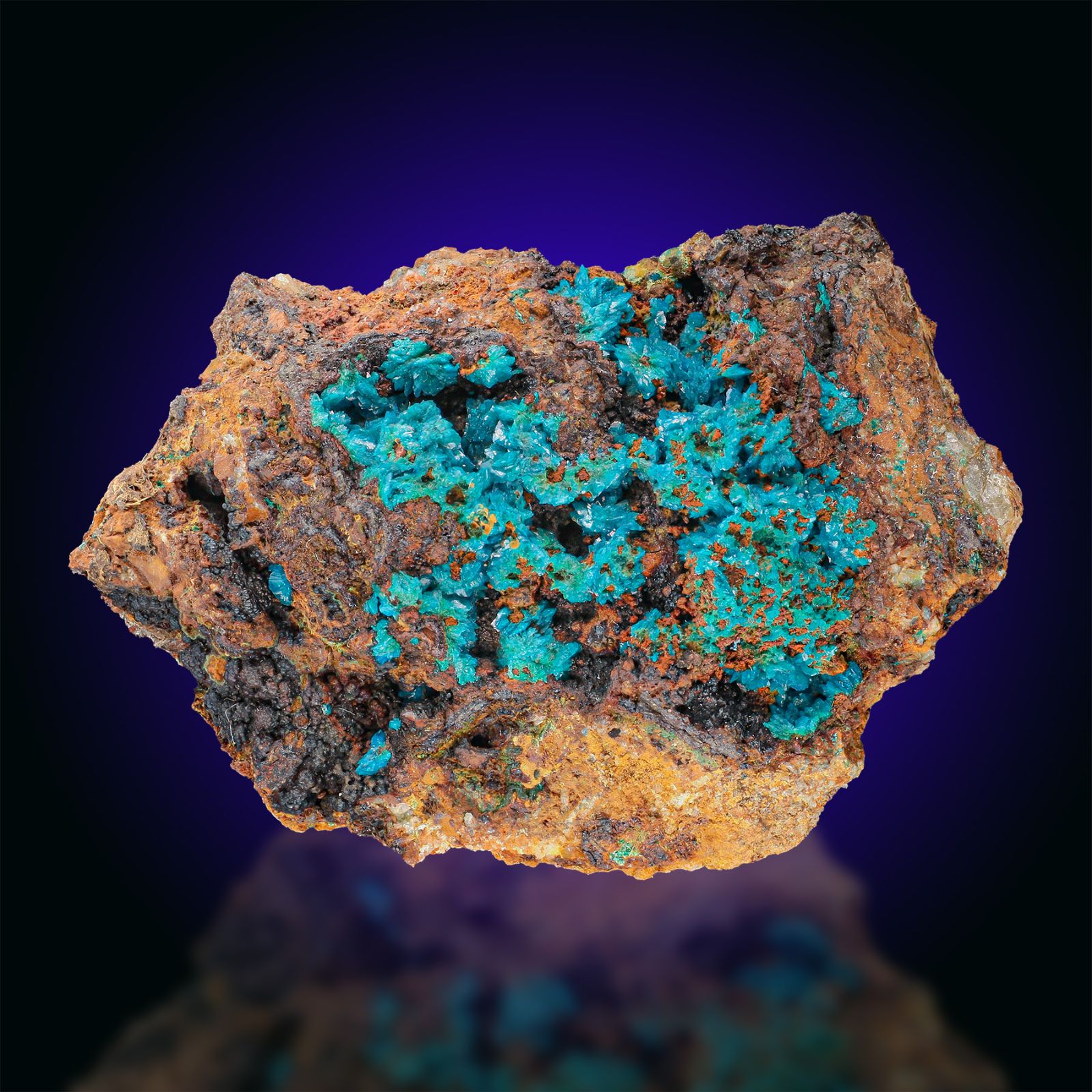 Wendel-Minerals | Item: 5457 - Liroconite-Wheal Gorland | St. Day ...