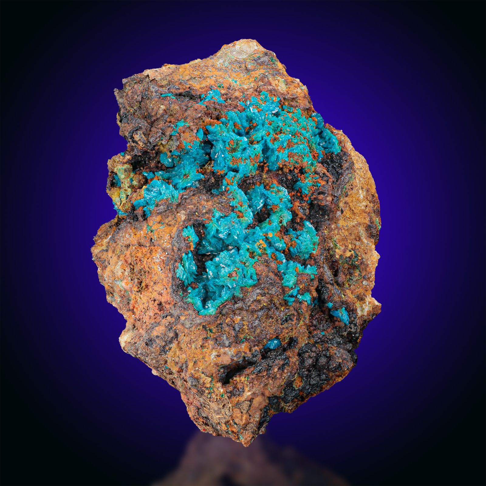 Wendel-Minerals | Item: 5457 - Liroconite-Wheal Gorland | St. Day ...