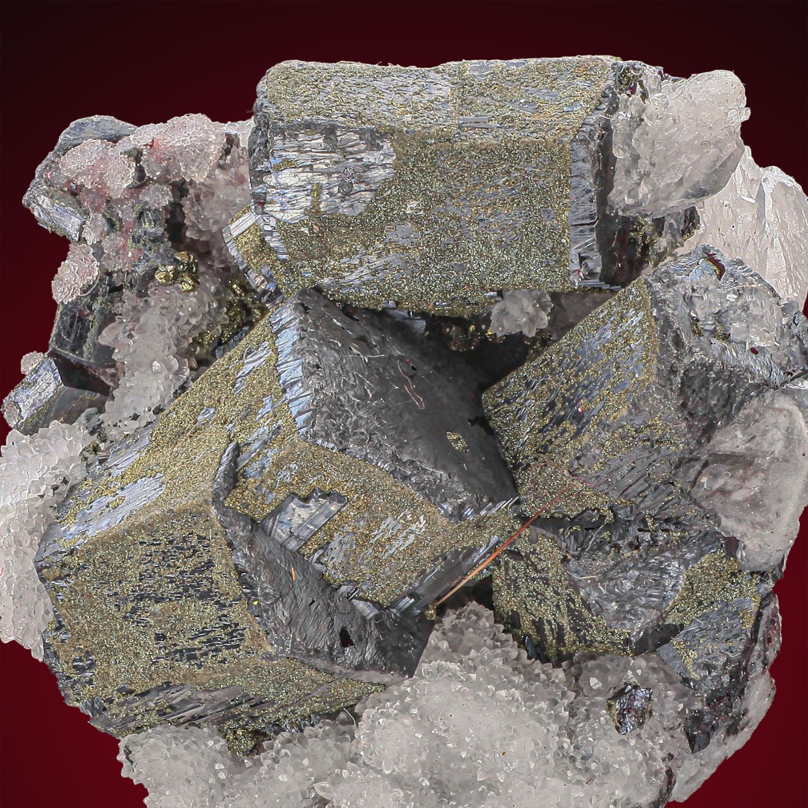 Wendel-Minerals | Item: 5662 - Pyrargyrite-San Luis Shaft | Proaño Mine ...