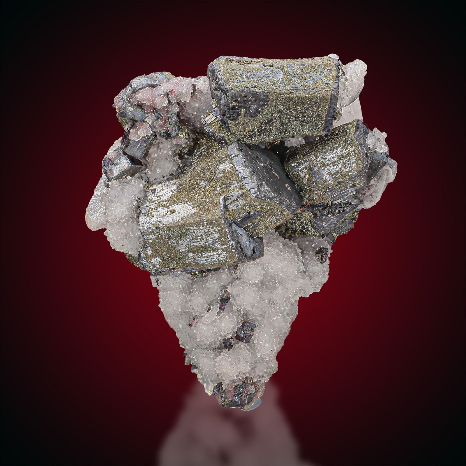 Wendel-Minerals | Item: 5662 - Pyrargyrite-San Luis Shaft | Proaño Mine ...